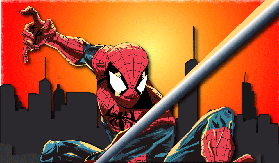 Spiderman Vector