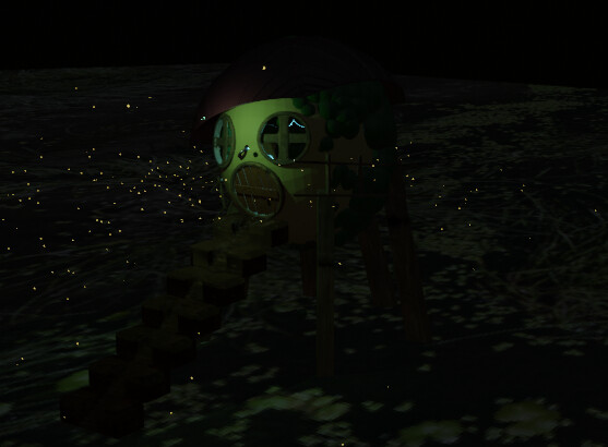 ArtStation - Witch Hut in the Bog