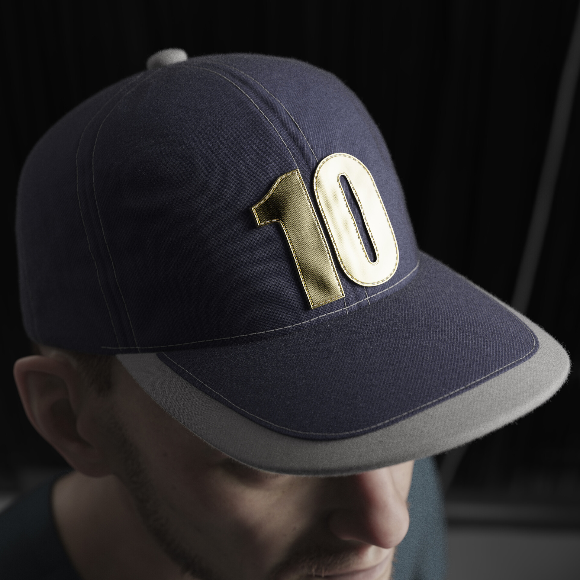 ArtStation - Cap with a bloke ZBrush+KeyShot