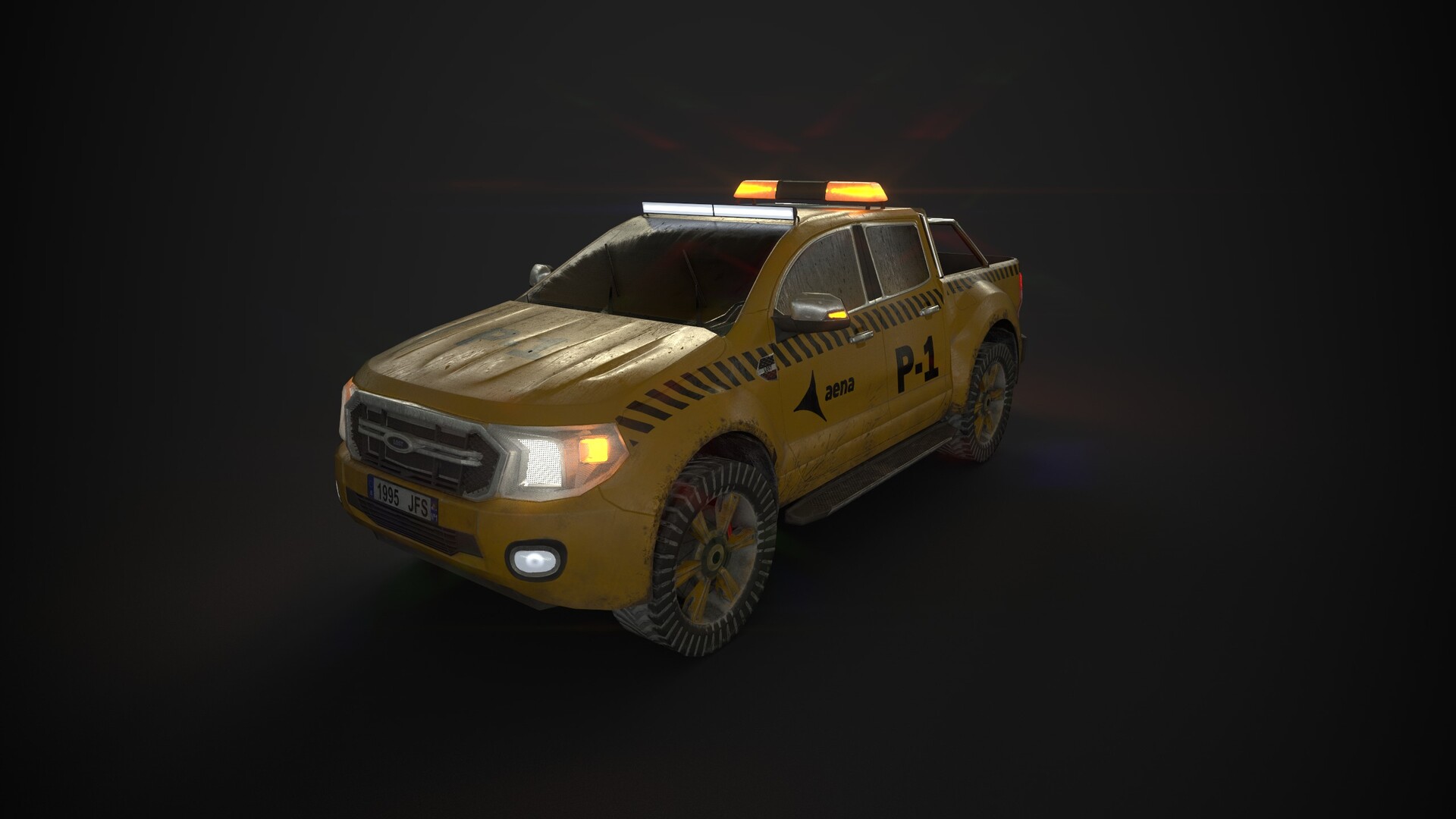 ArtStation - Follow-Me Car