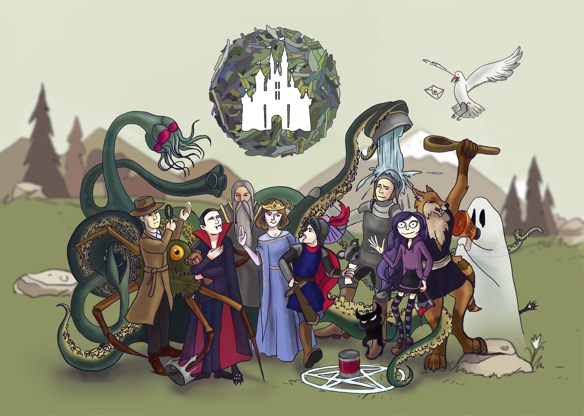 ArtStation - For RPG master team