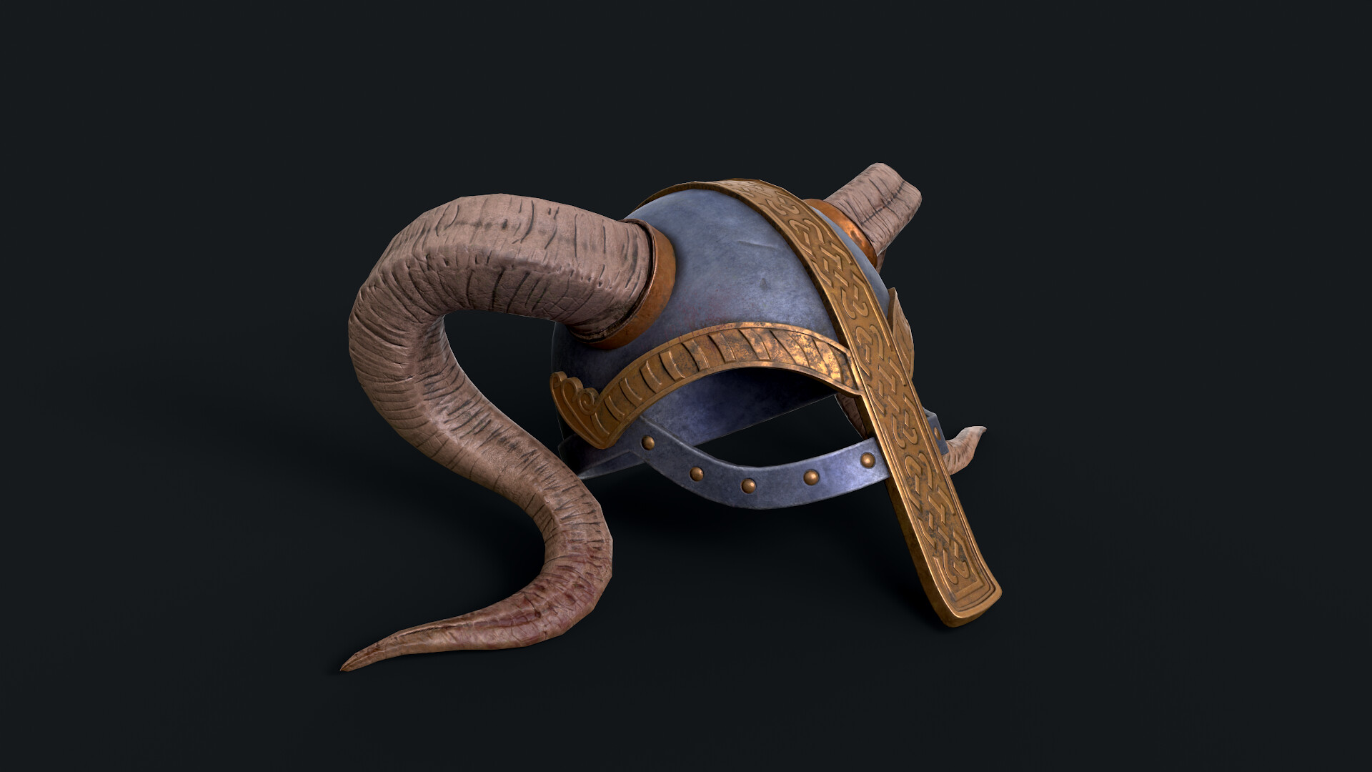 ArtStation - Celtic Helmet