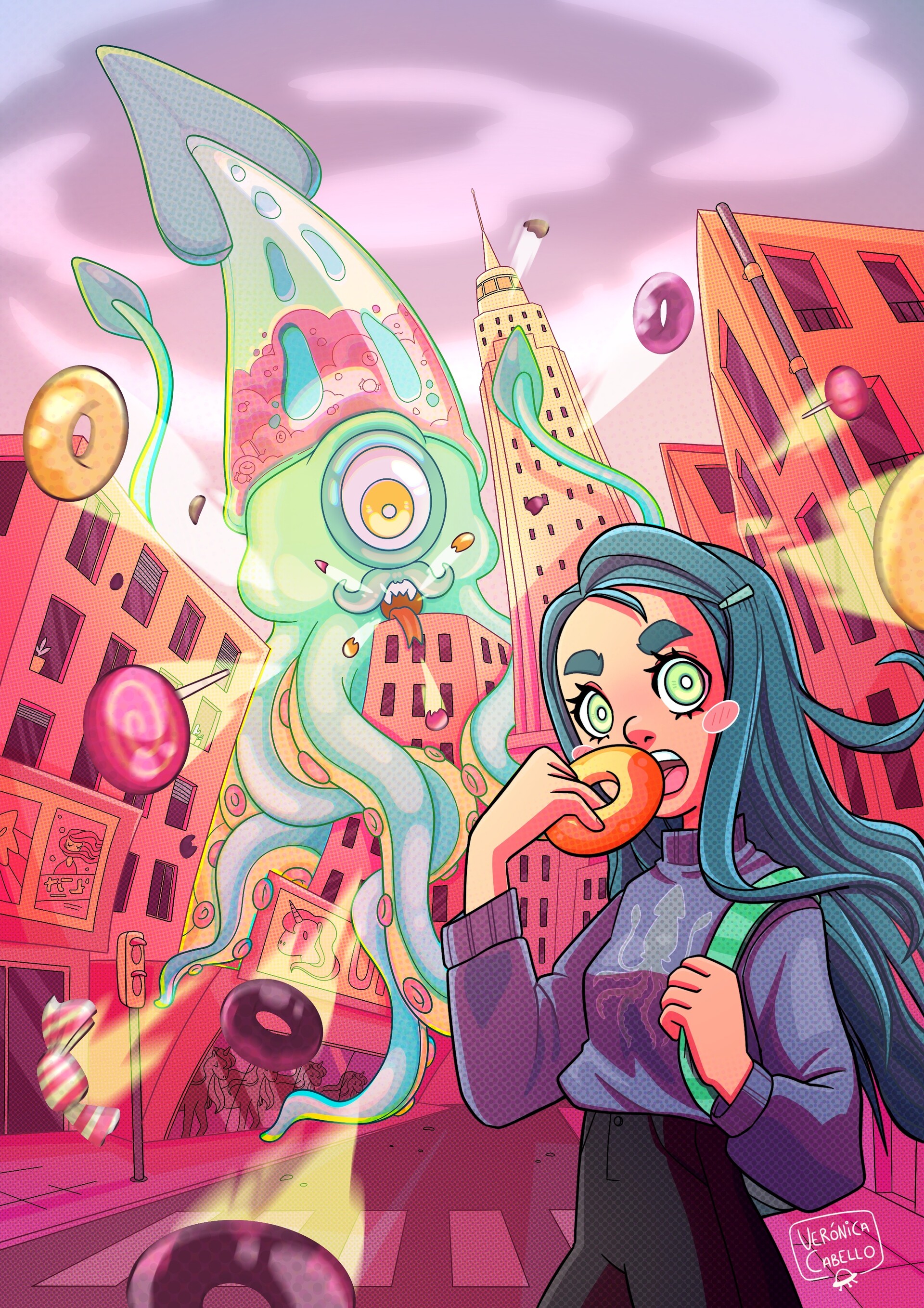 ArtStation - SWEET SQUID (TUTORIAL)