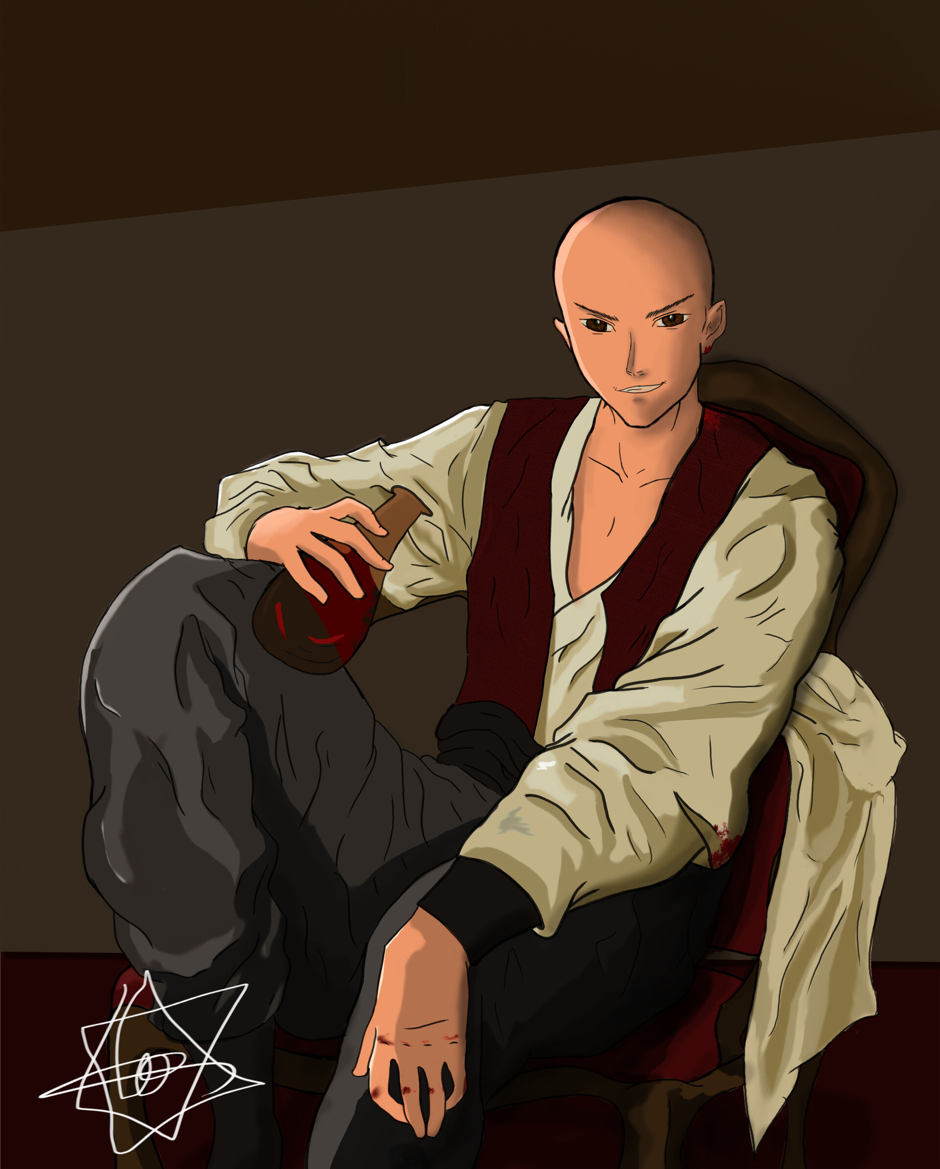 ArtStation - Eustice - The Brujah Bartender