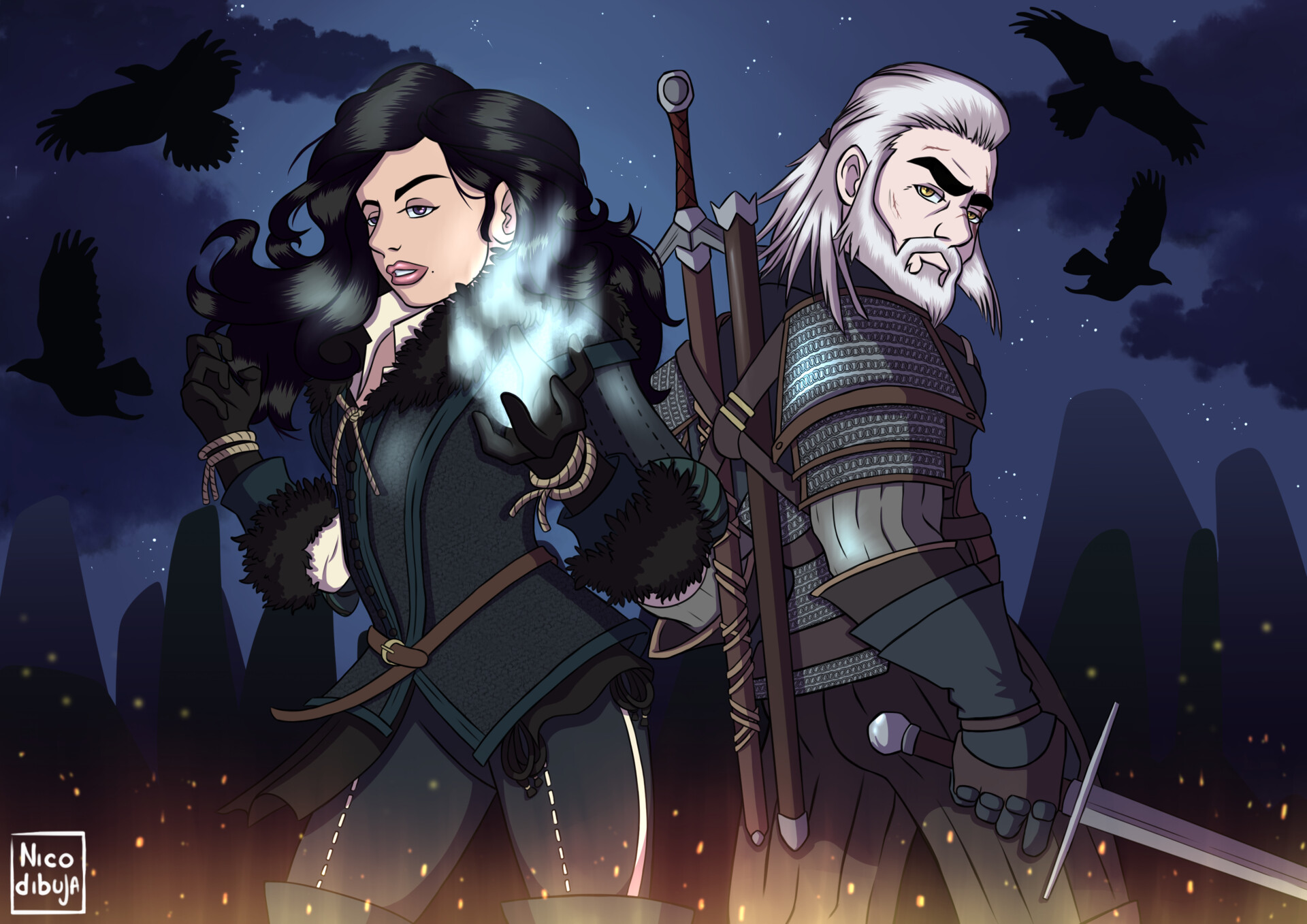 ArtStation - The Witcher 3 FanArt