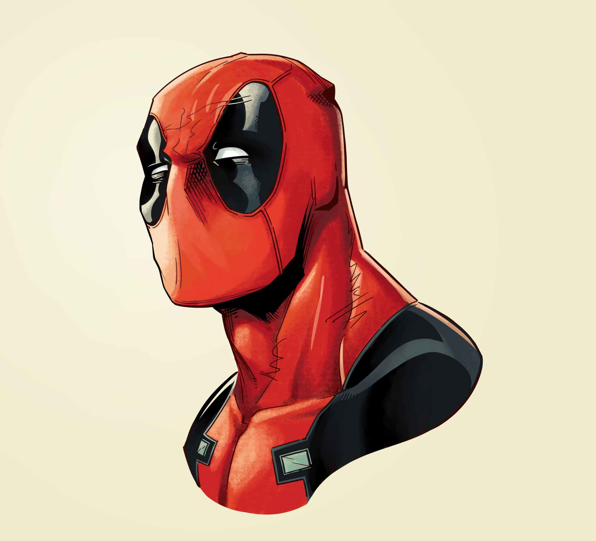 ArtStation - Deadpool Portrait