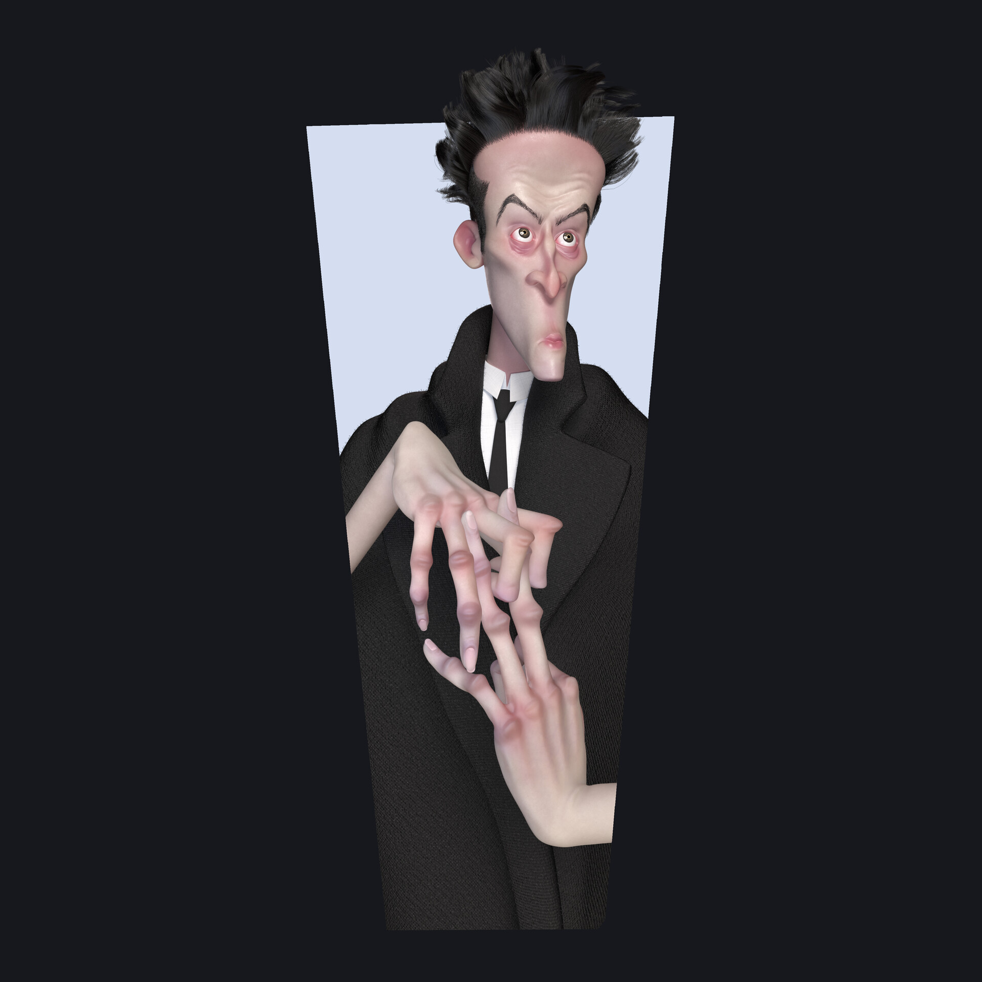 ArtStation - Spooky man