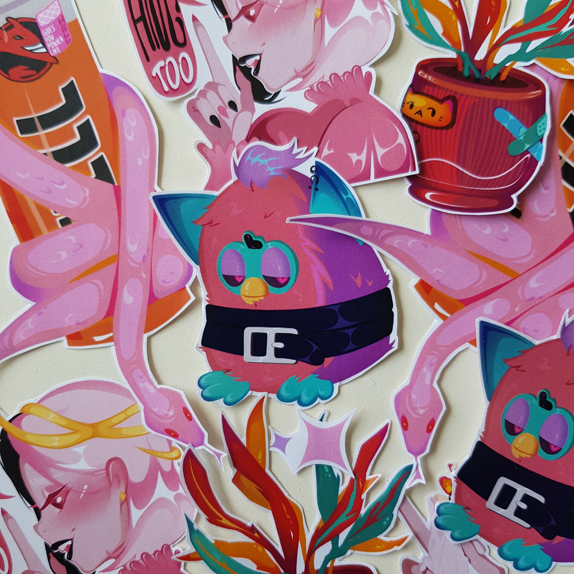 ArtStation - Stickers Printed