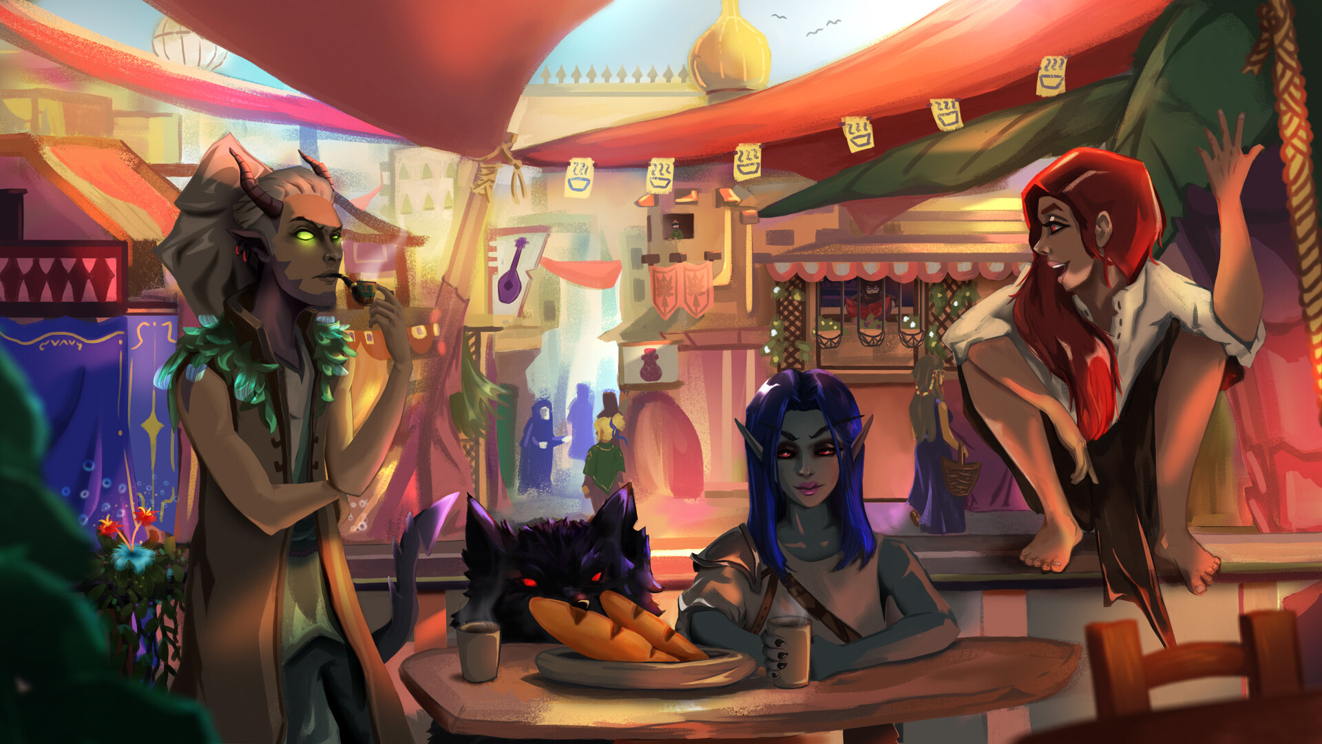 ArtStation - DND Characters - Good Morning