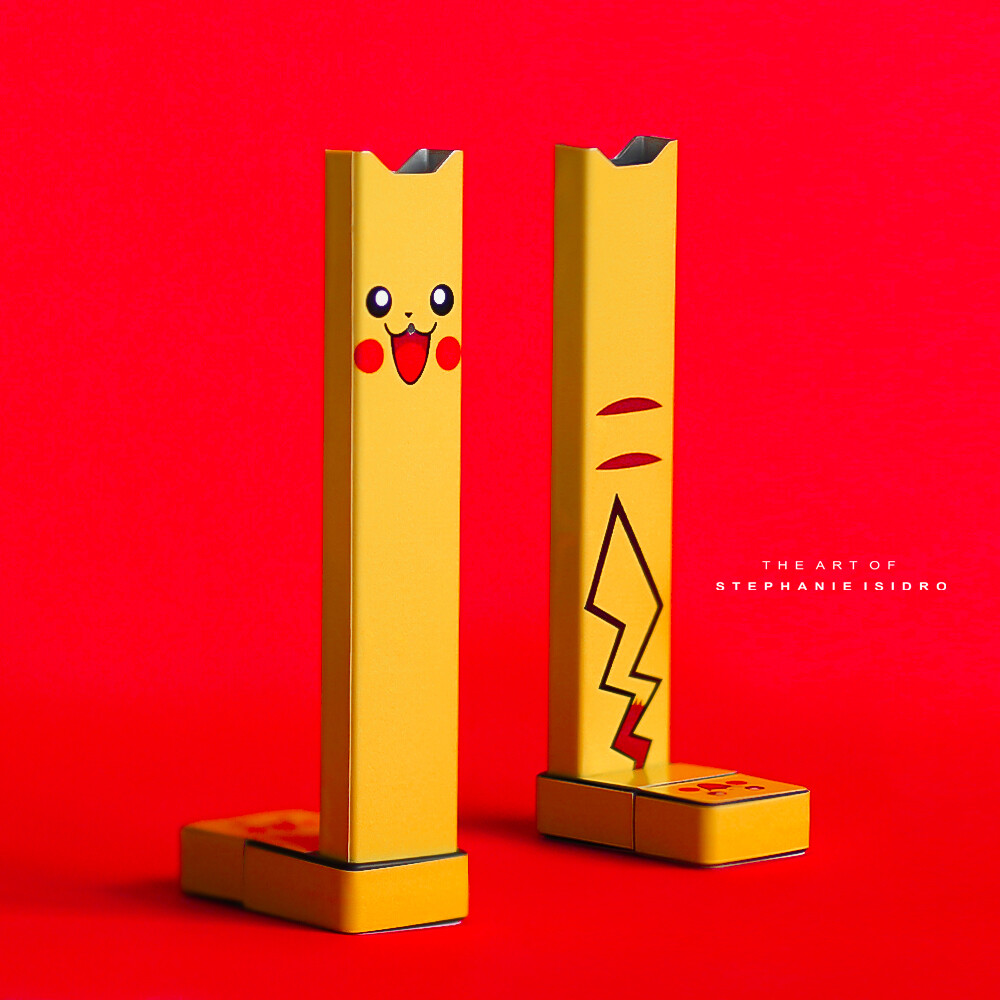 Stephanie Isidro - JUUL Vape Pod & Charger Vinyl Skin Designs