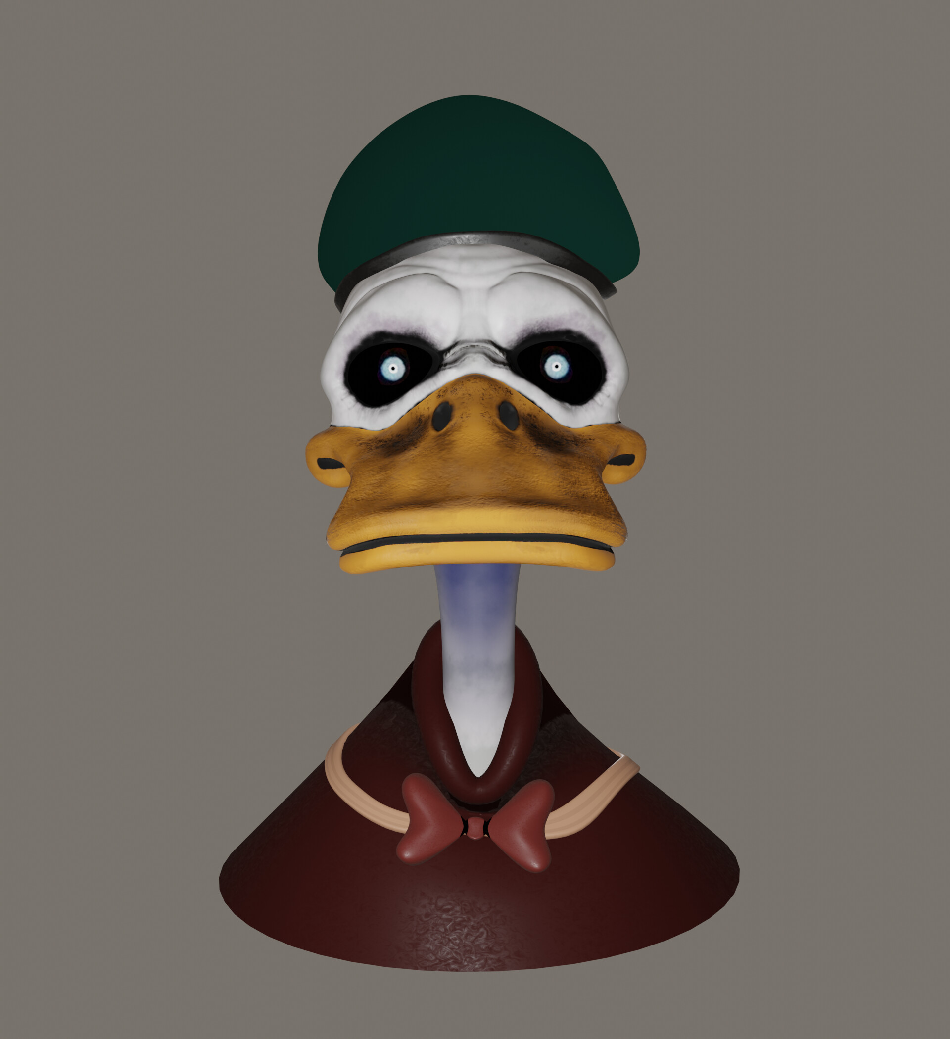 ArtStation - Possessed Donald Duck