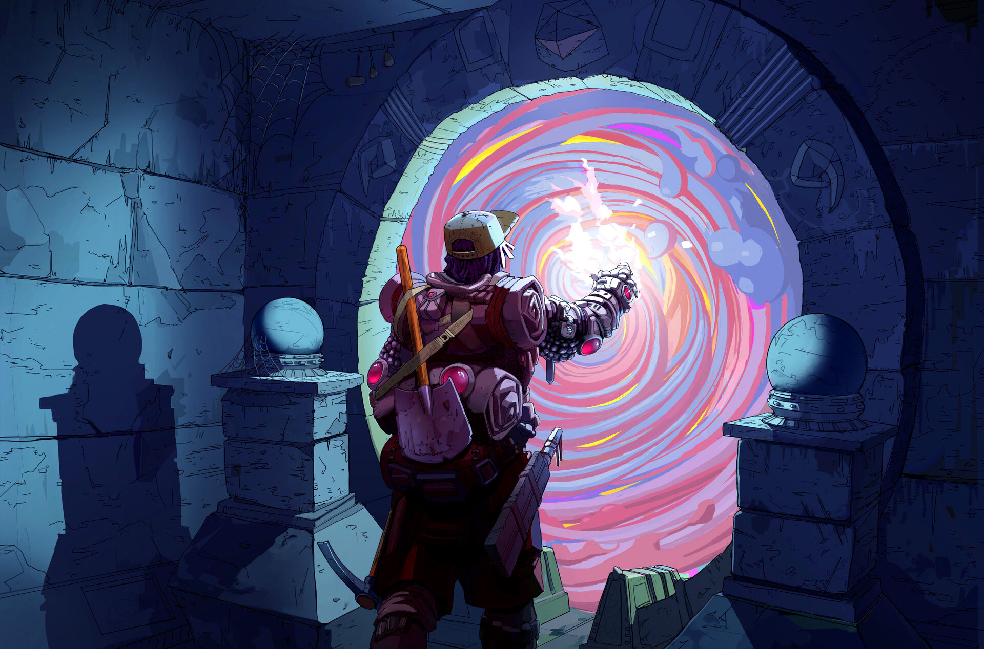 ArtStation - Sir Jarvis and the Perplexing Portal