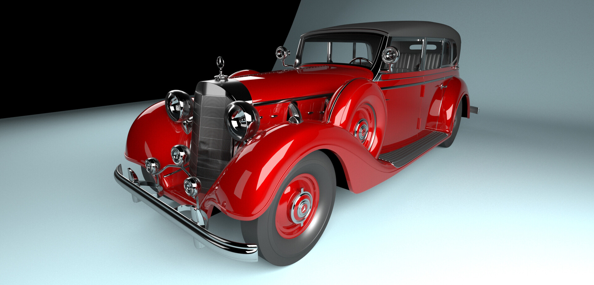 ArtStation - Vray Carpaint test render