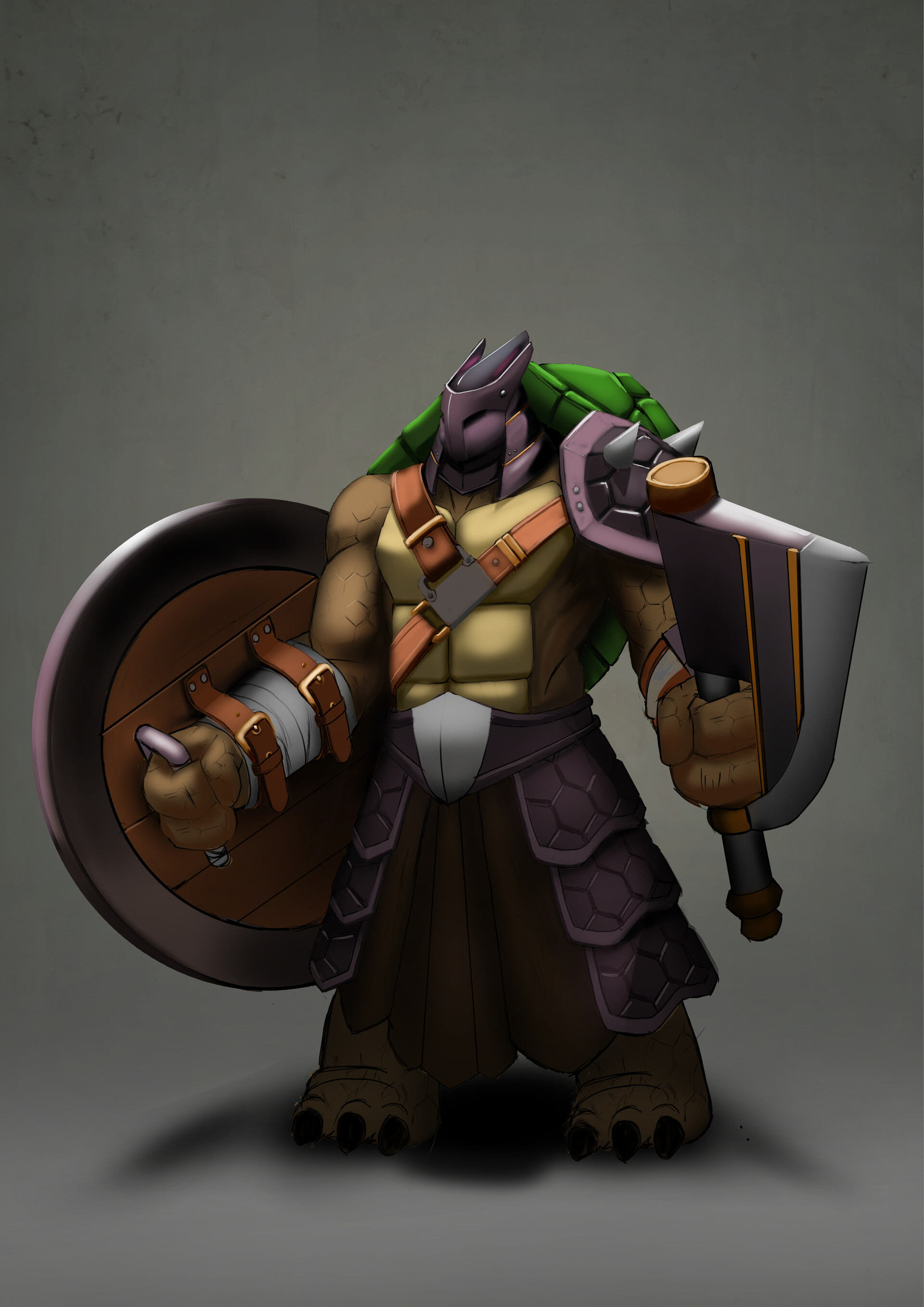 ArtBy Lut - Tortoise Warrior