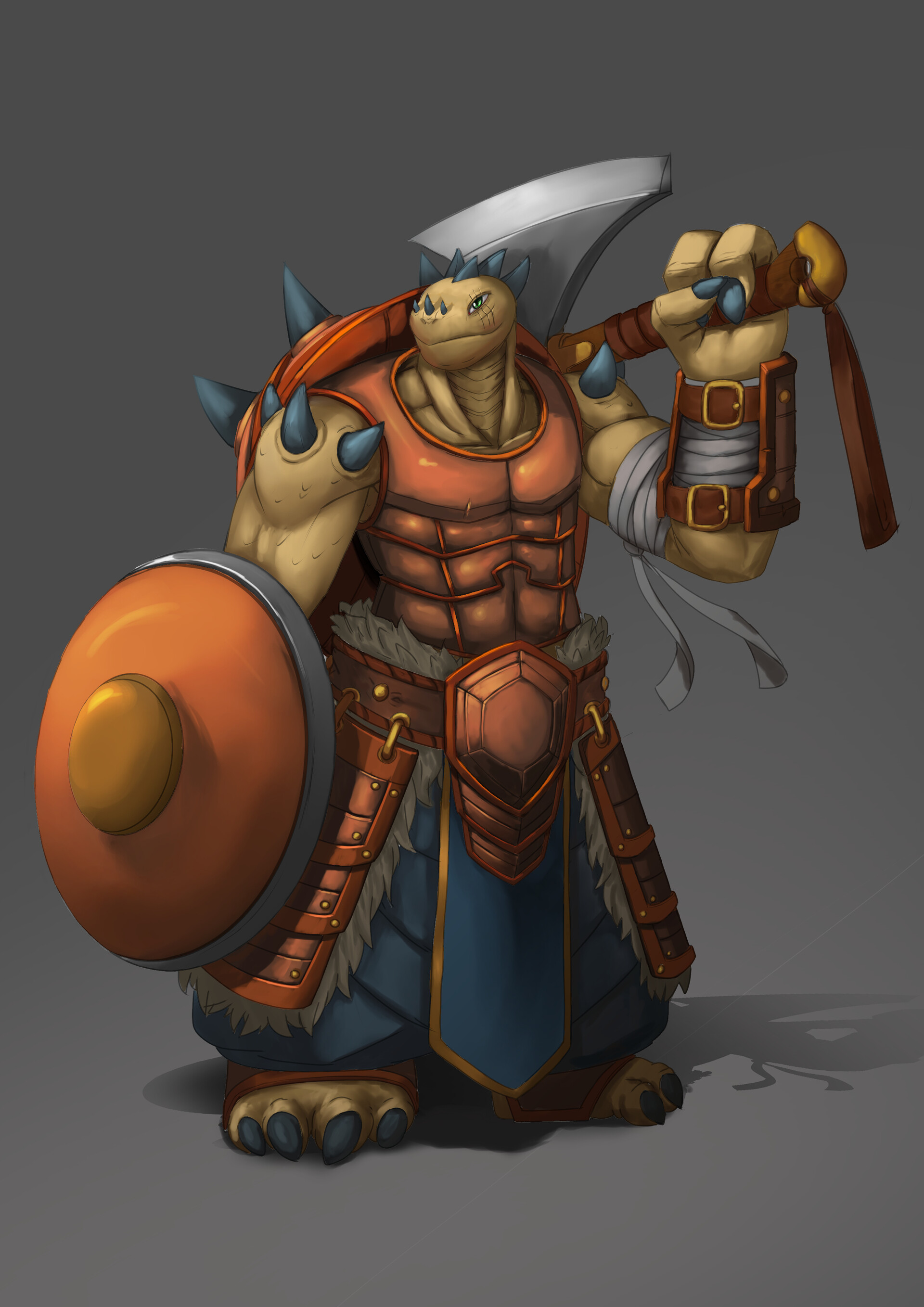 ArtBy Lut - Tortoise Warrior