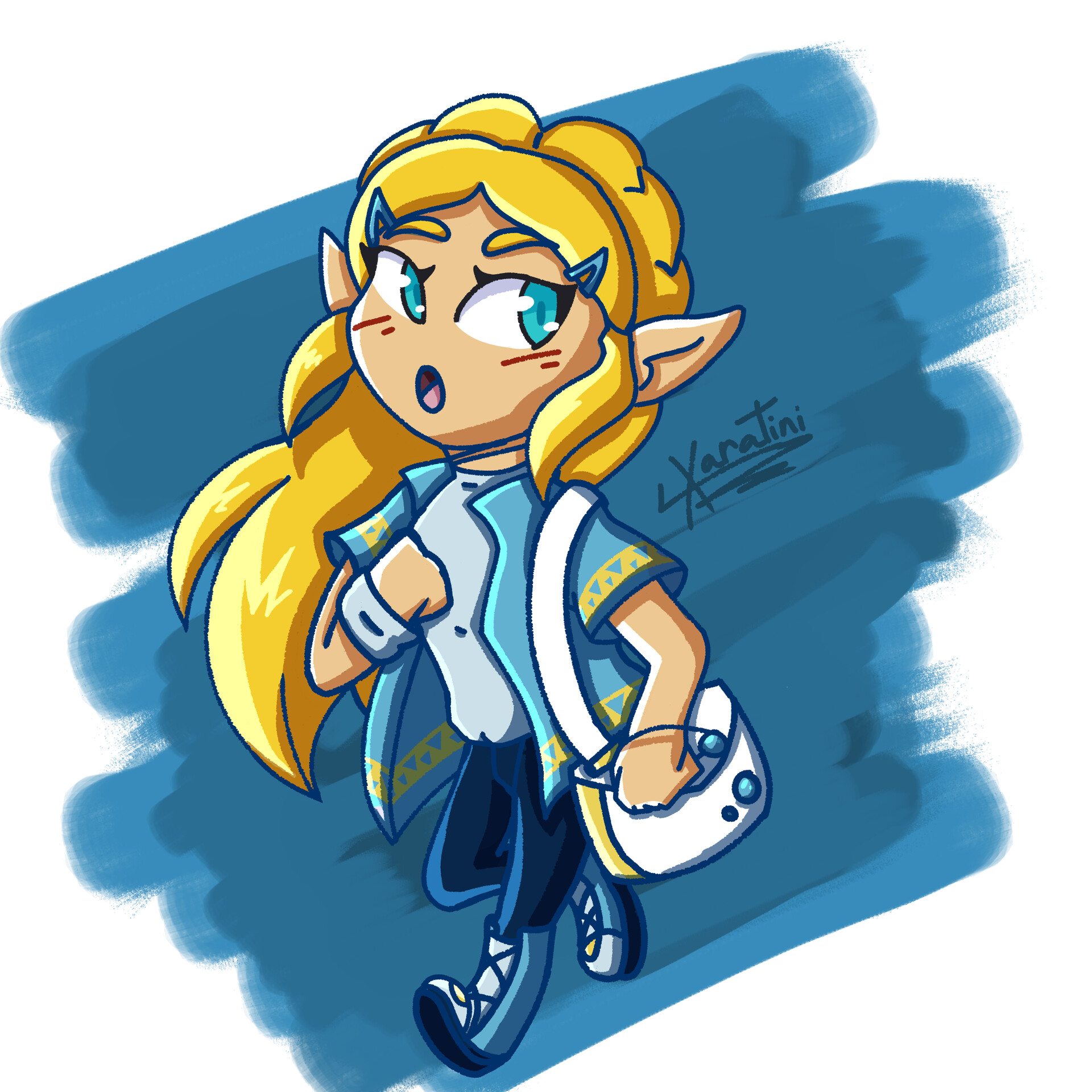 ArtStation - Chibi Zelda