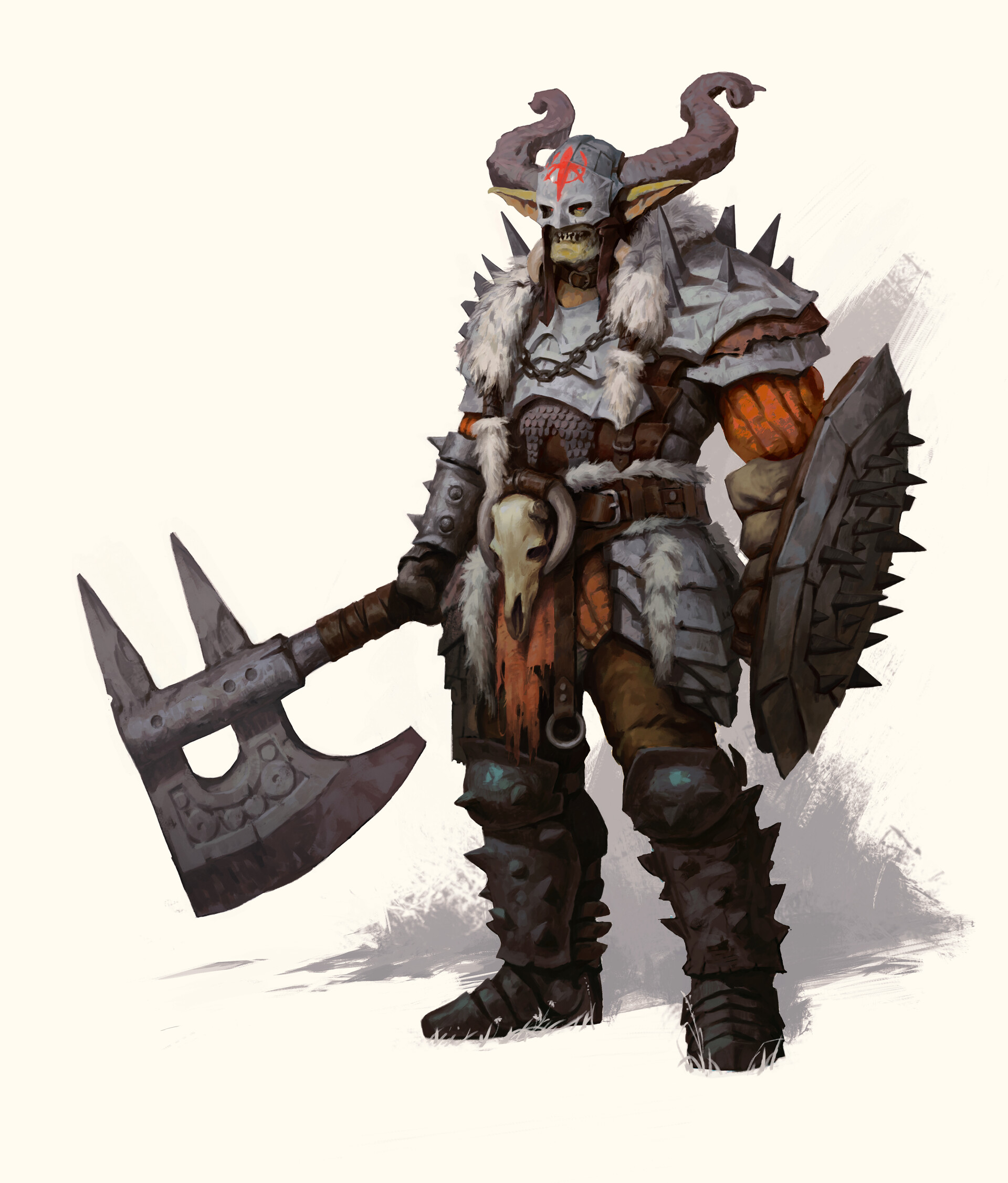 ArtStation - FOMORIAN KNIGHT, Miklós Ligeti