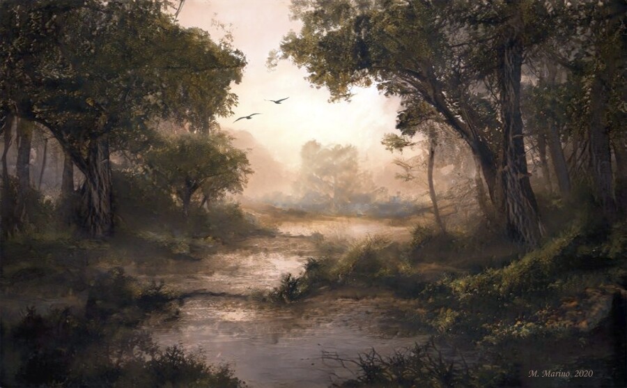 ArtStation - Peaceful place