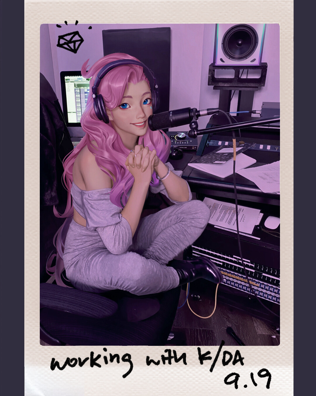 Kudos Productions - KDA Seraphine Campaign 02