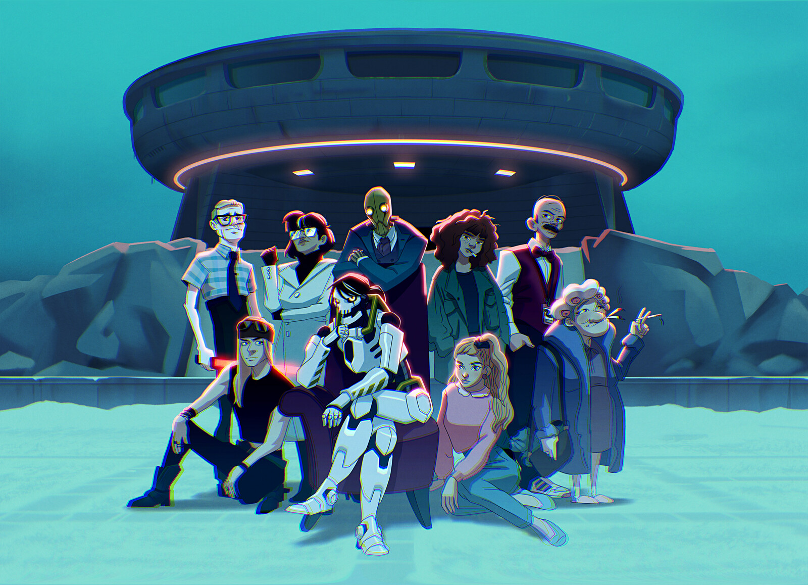 Jeremy Nixon - Tales from the Loop - NPCs