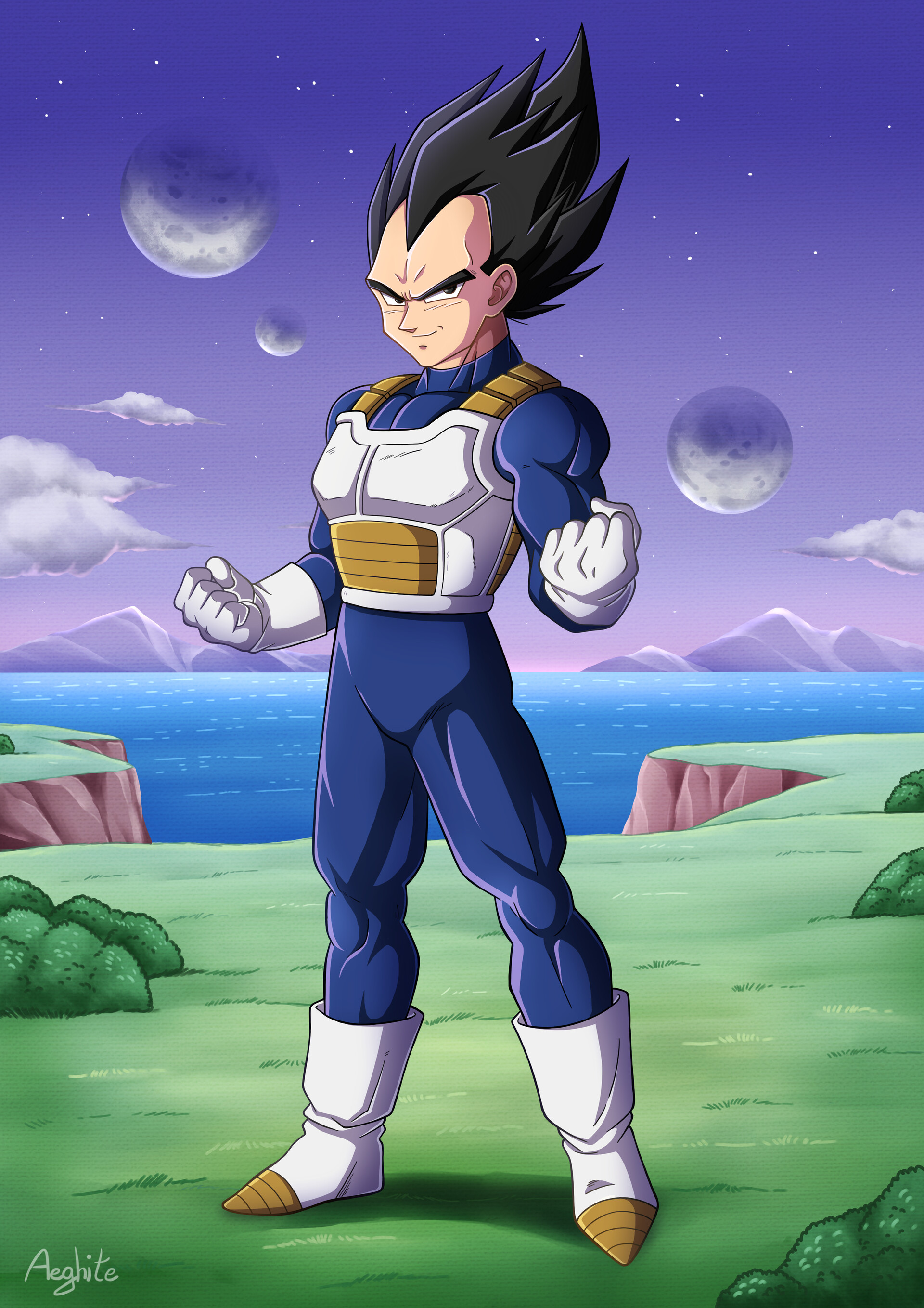 ArtStation - Vegeta