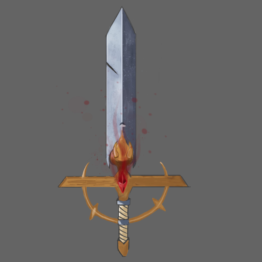 ArtStation - Sword - Photoshop