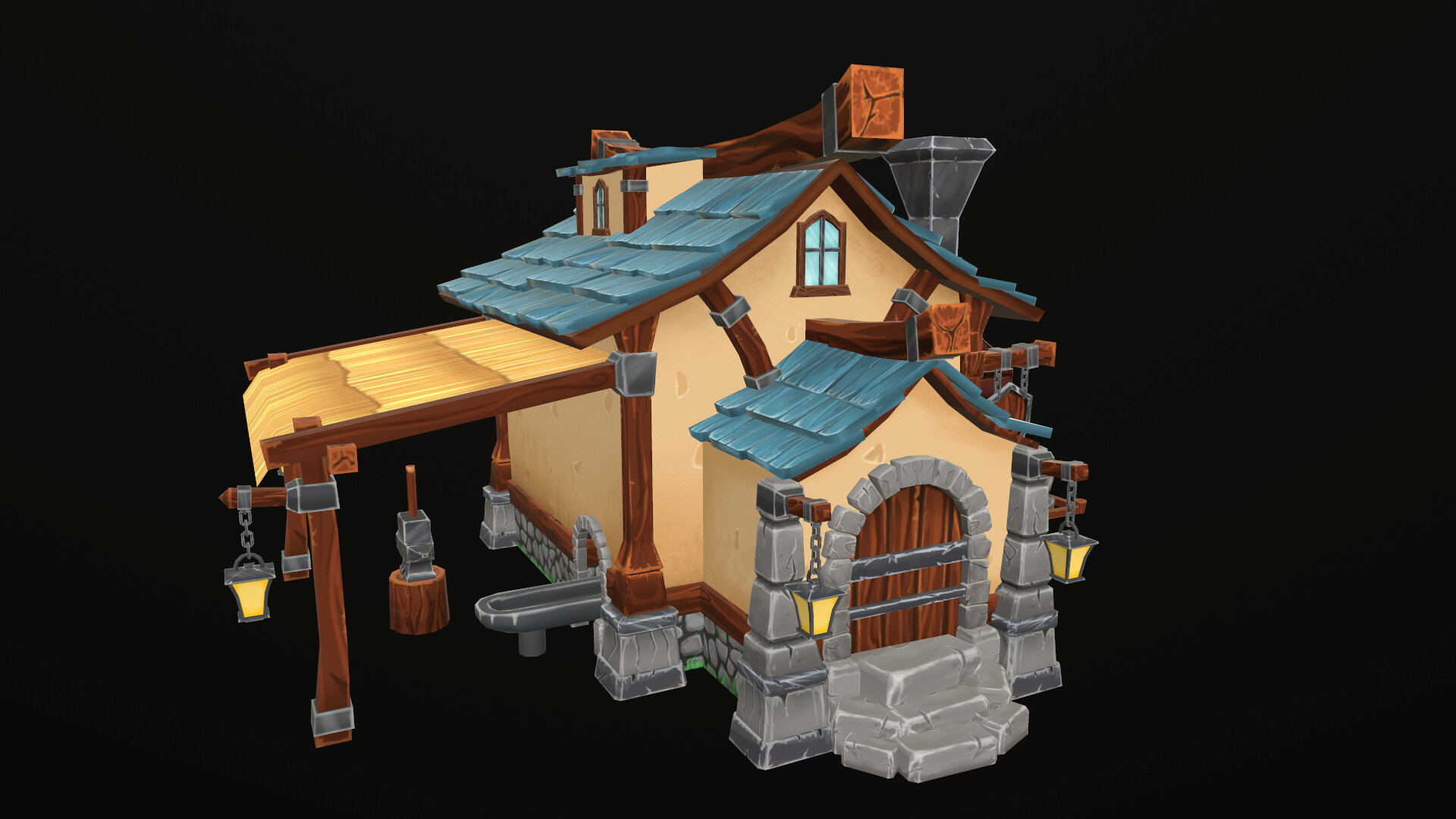 ArtStation - L_building