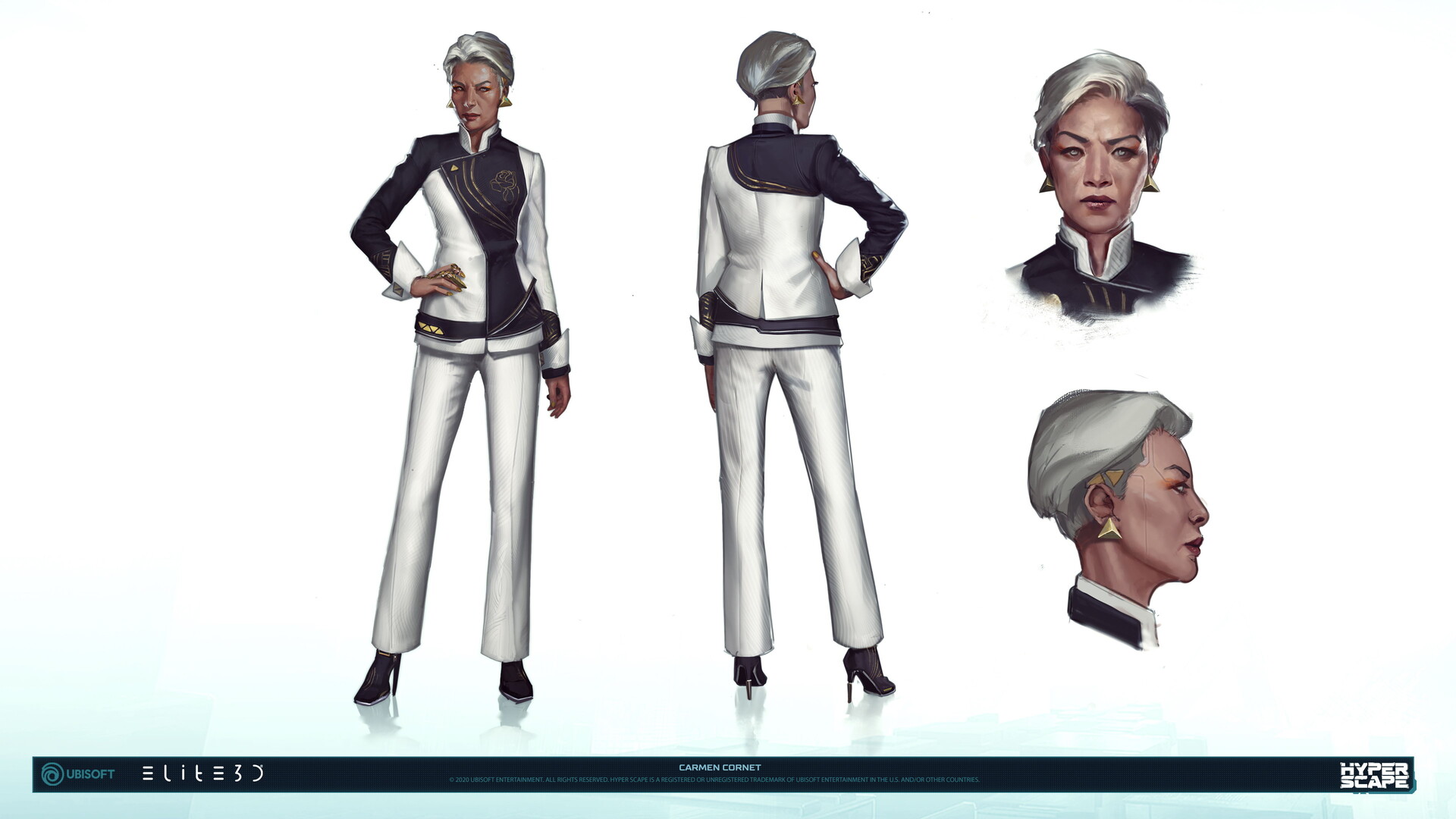 elite3d studio - Hyper Scape Character Contept Designs