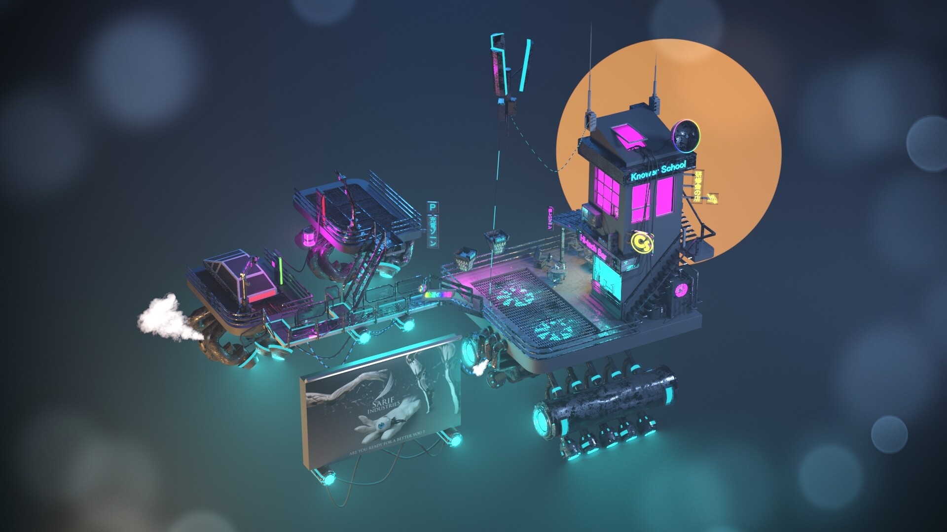 ArtStation - Repair station