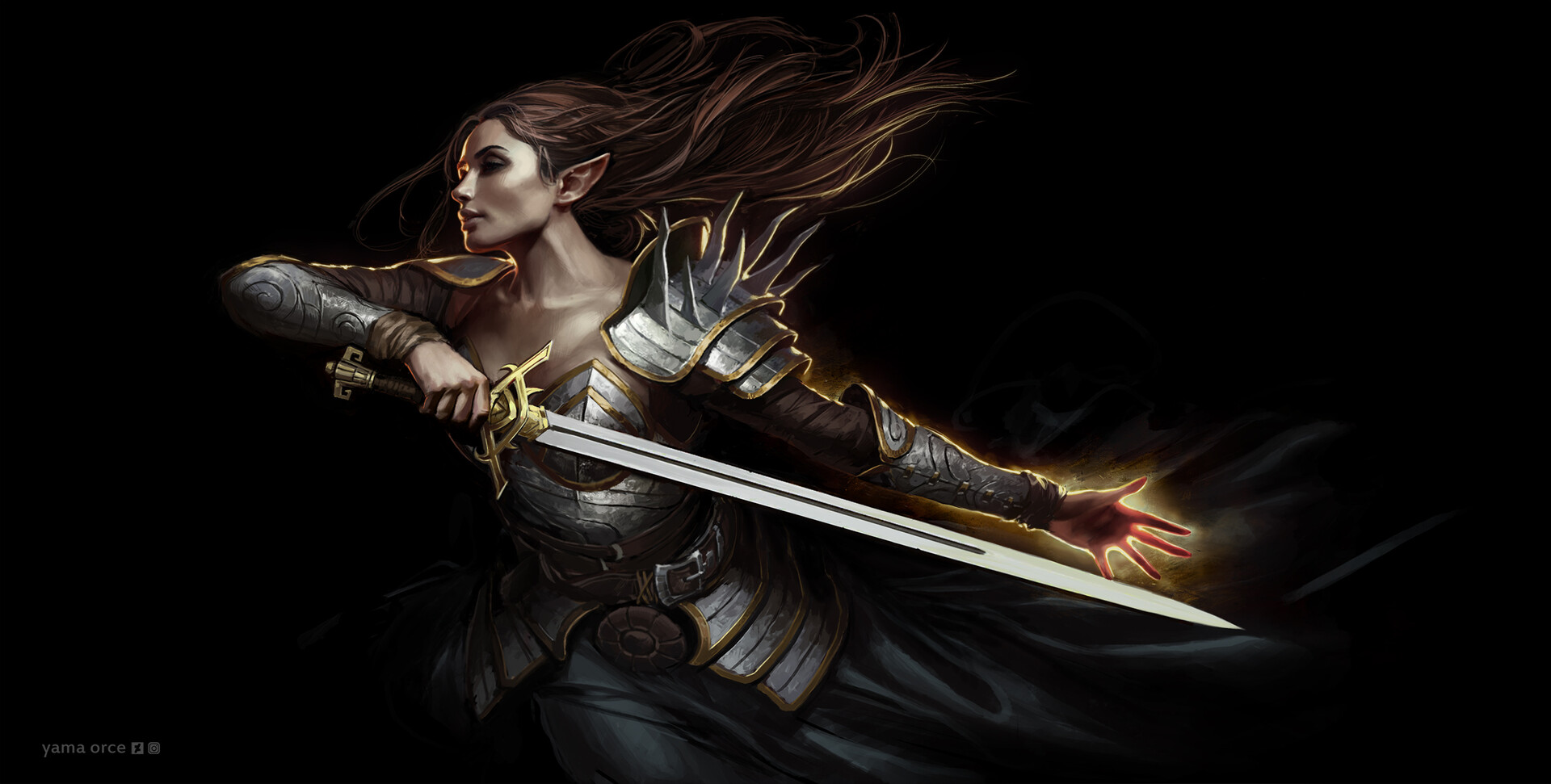 ArtStation - NWN- Aribeth de Tylmarande