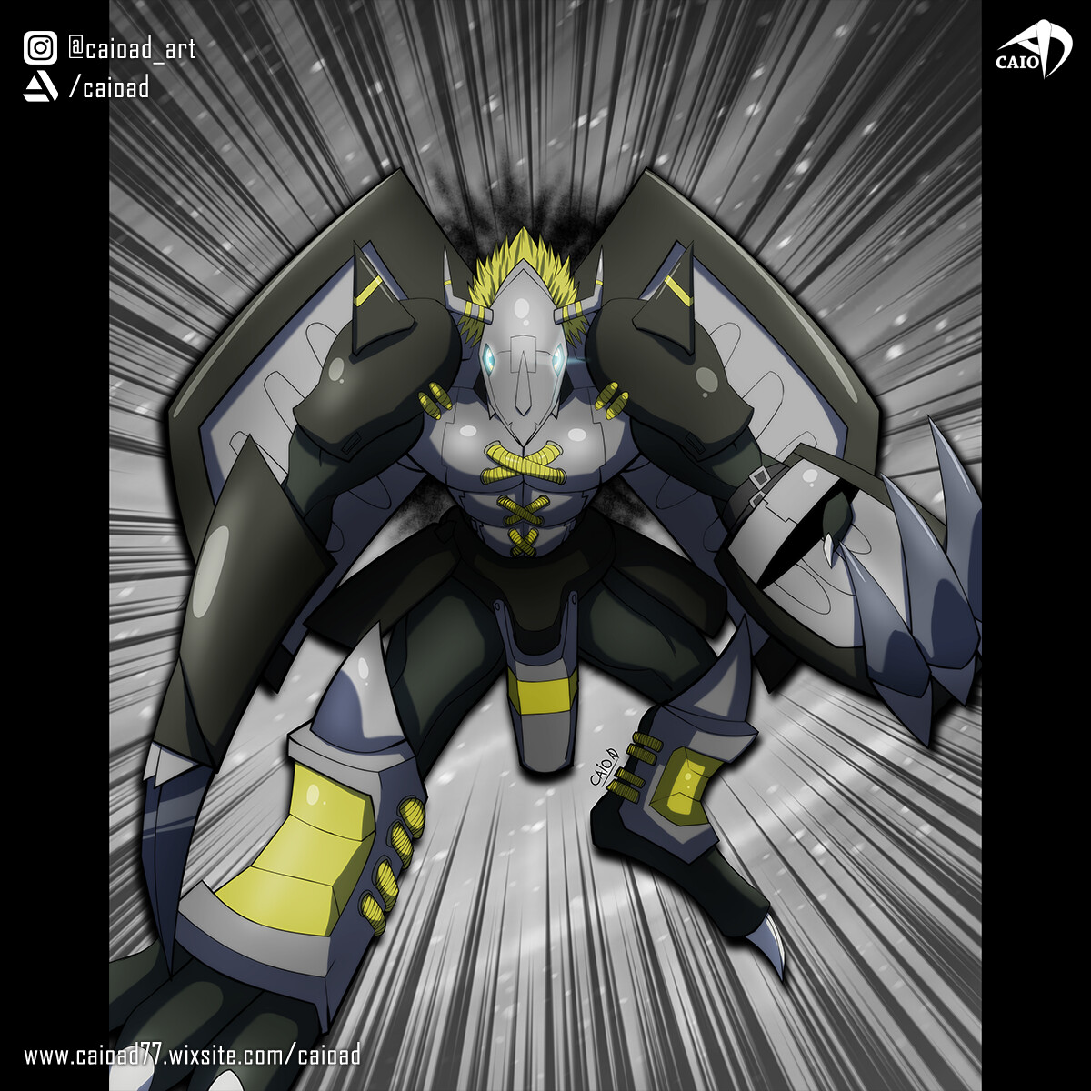 Wargreymon And Blackwargreymon