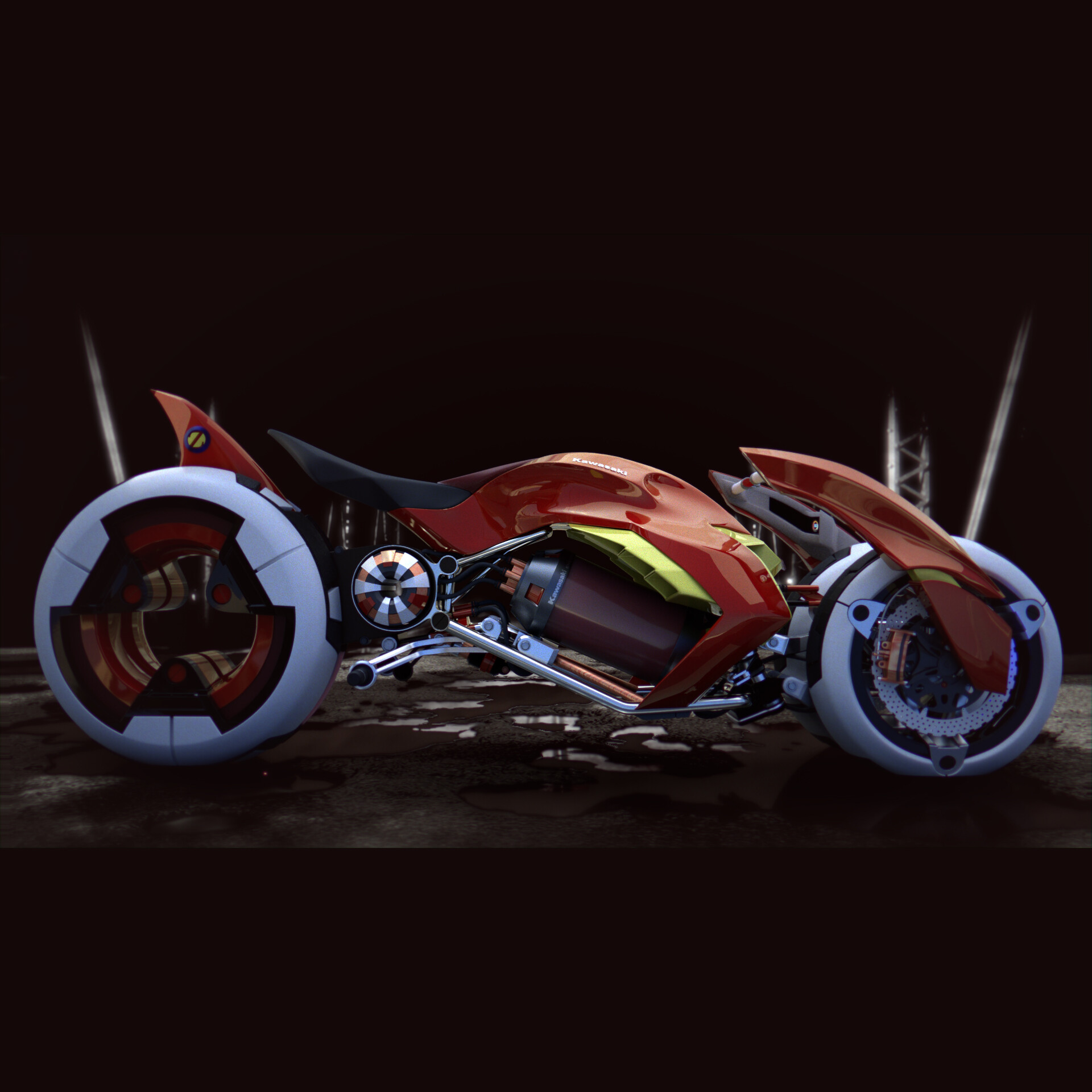 ArtStation - Motocycle Concept - Personal Project
