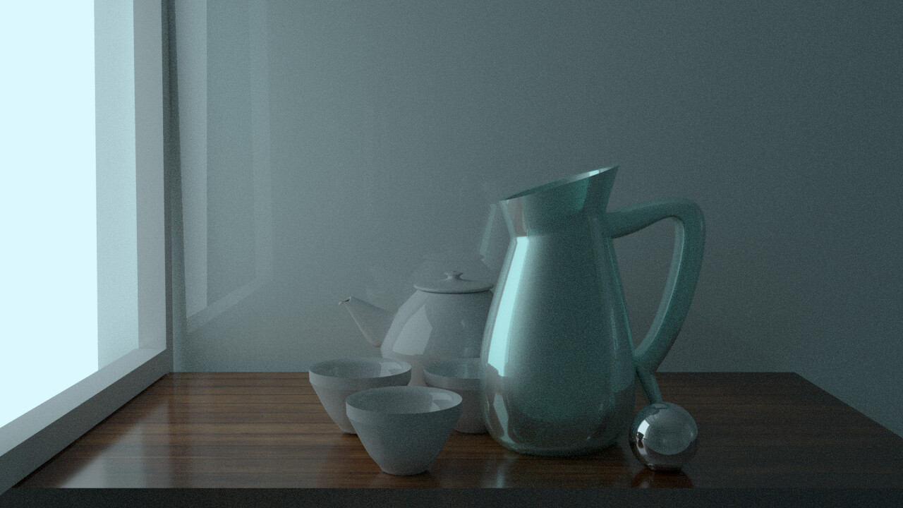 ArtStation - Simple tea set