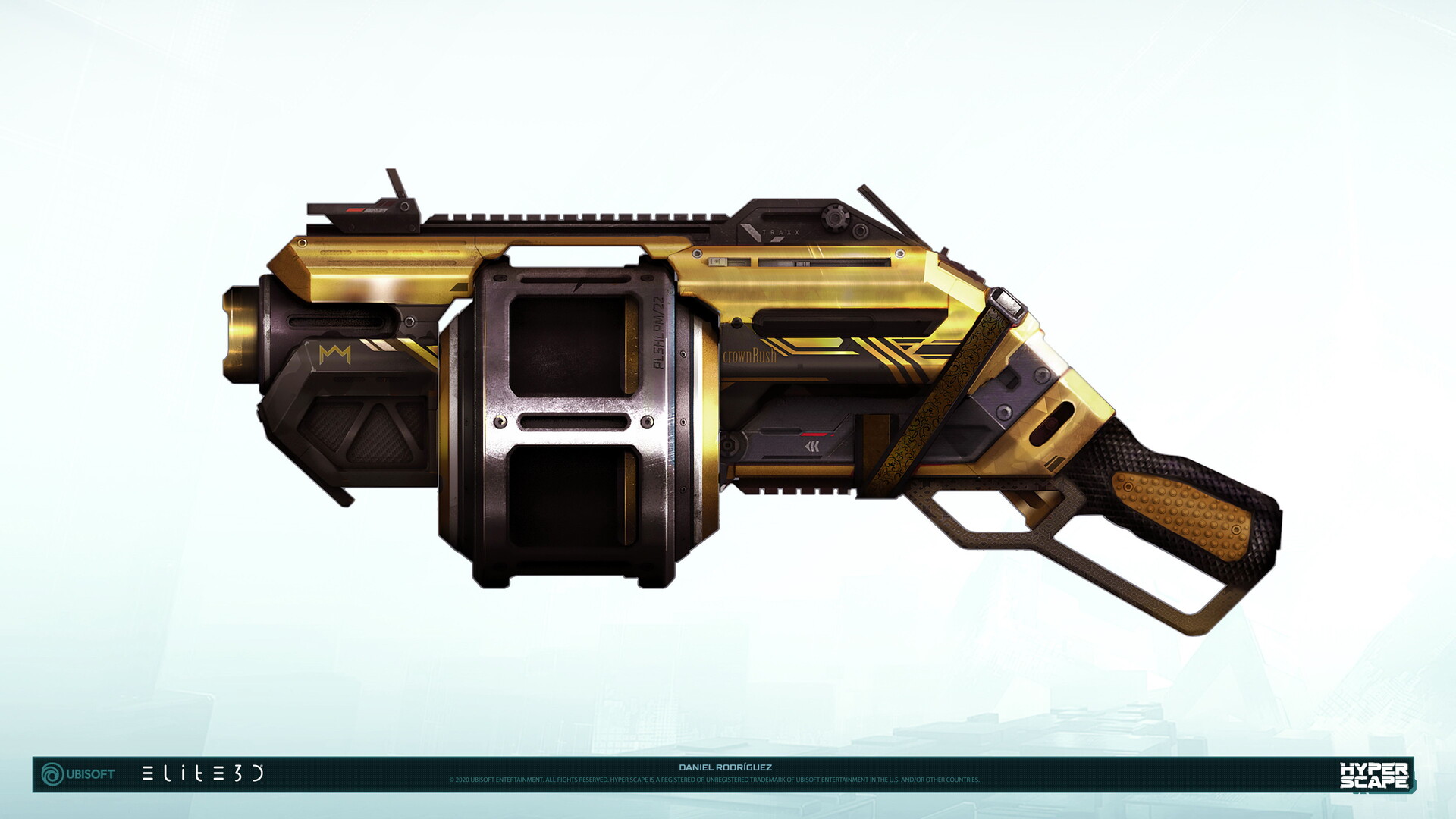 elite3d studio - Hyper Scape Weapons, Pods and Skins Contept Designs