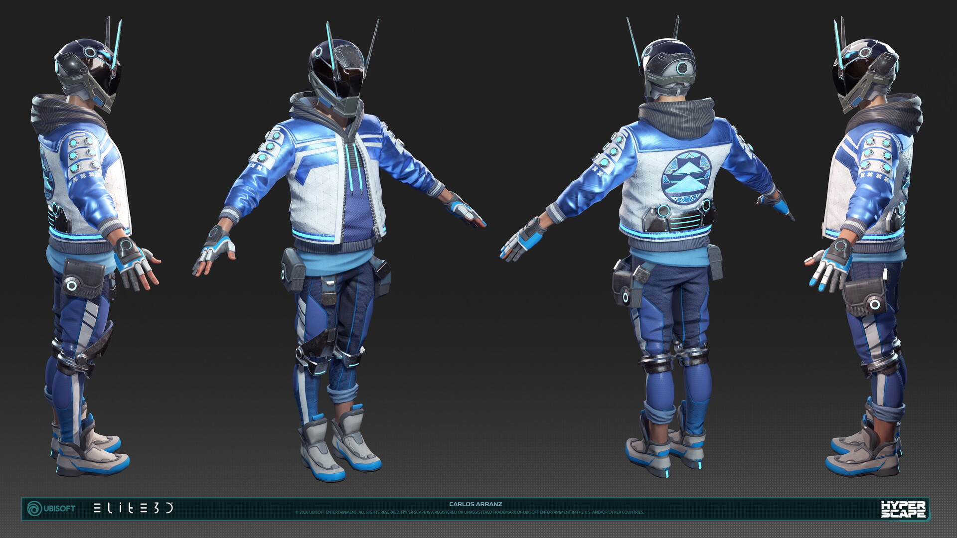 elite3d studio - Hyper Scape Characters