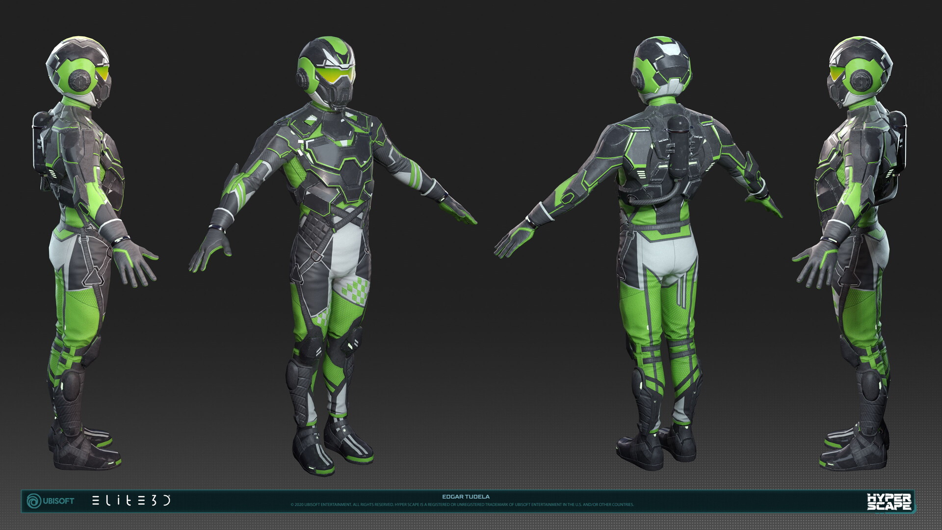 elite3d studio - Hyper Scape Characters