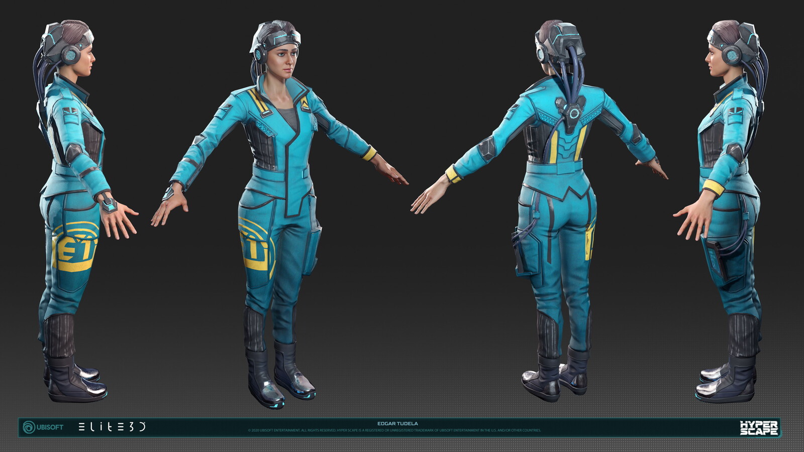 elite3d studio - Hyper Scape Characters