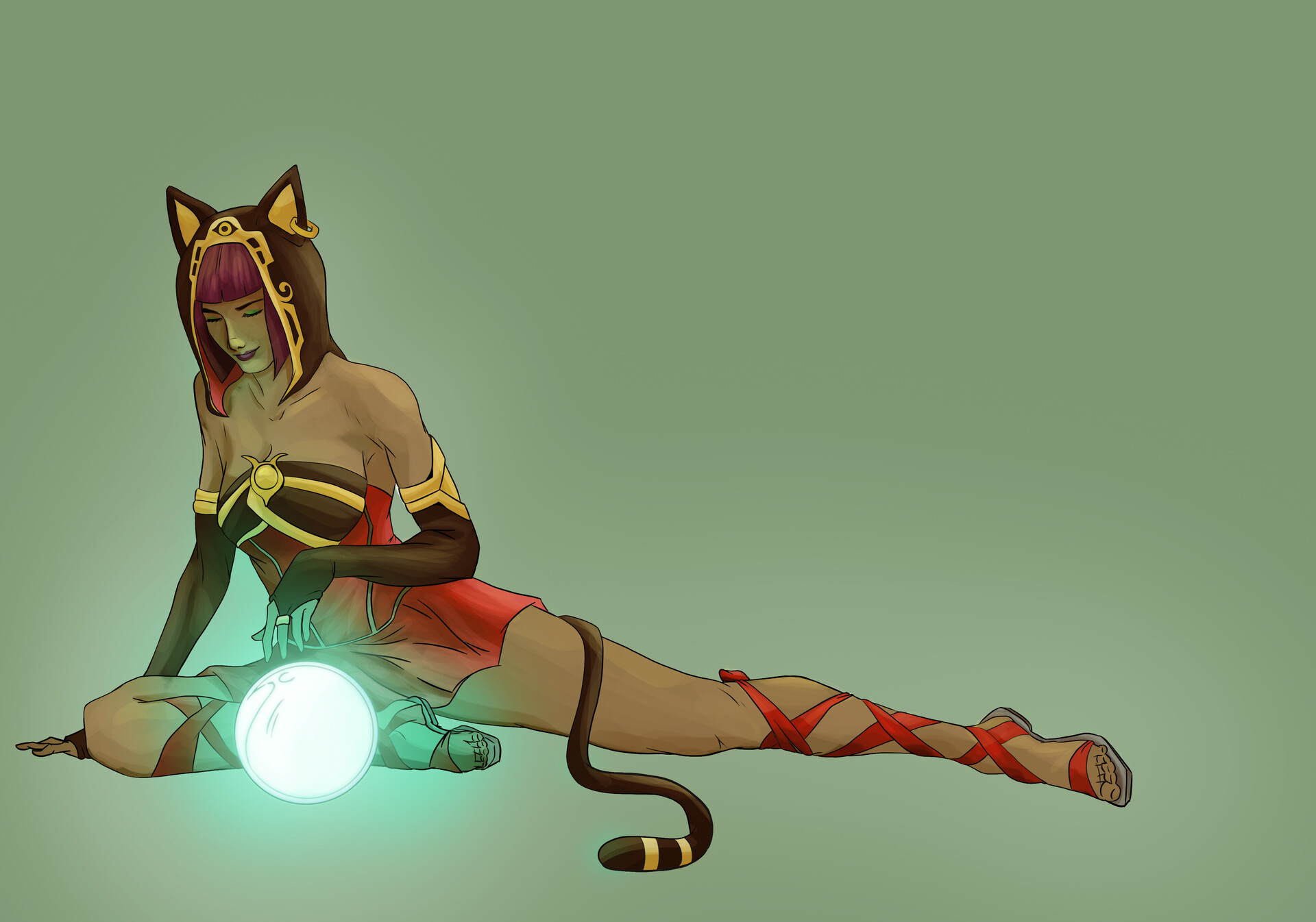 ArtStation - Menat SFV Fanart