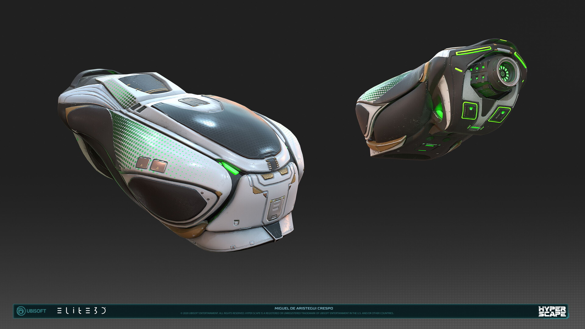 elite3d studio - Hyper Scape Pods