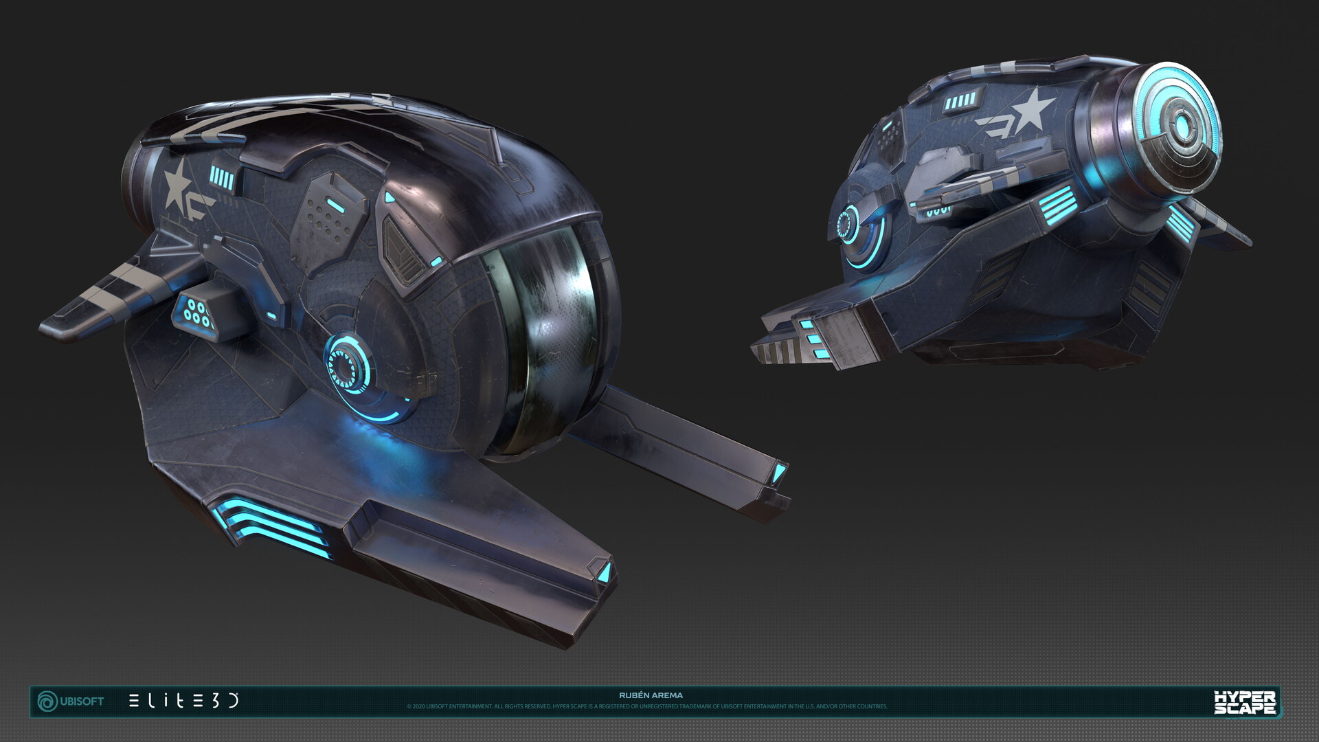 elite3d studio - Hyper Scape Pods