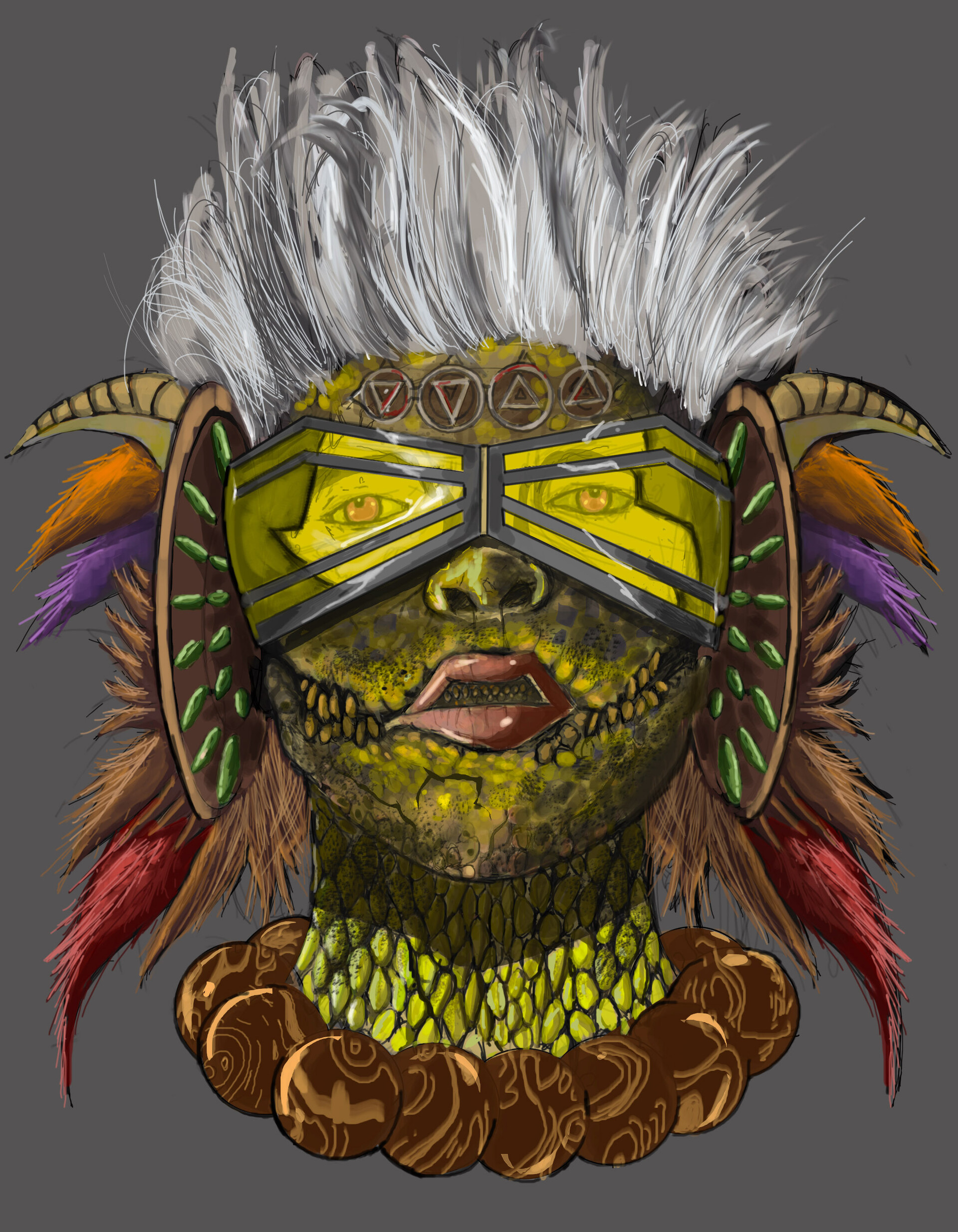 ArtStation - lizard women