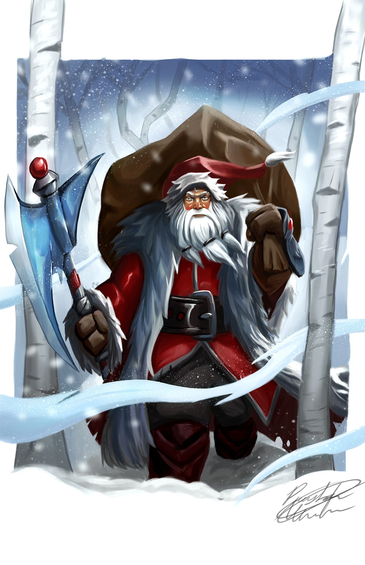 ArtStation - Epic Santa Clause