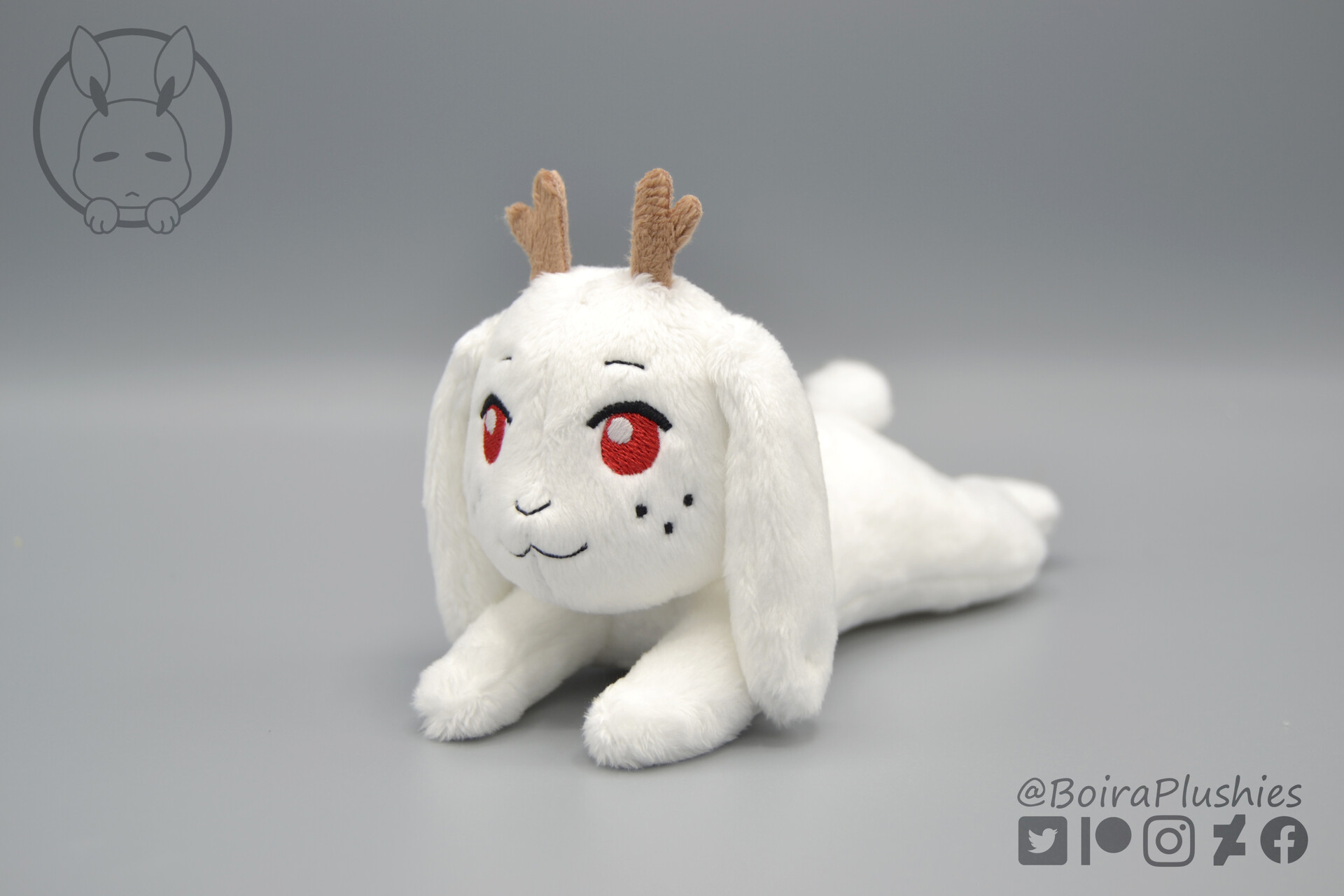grumpy bunny plush