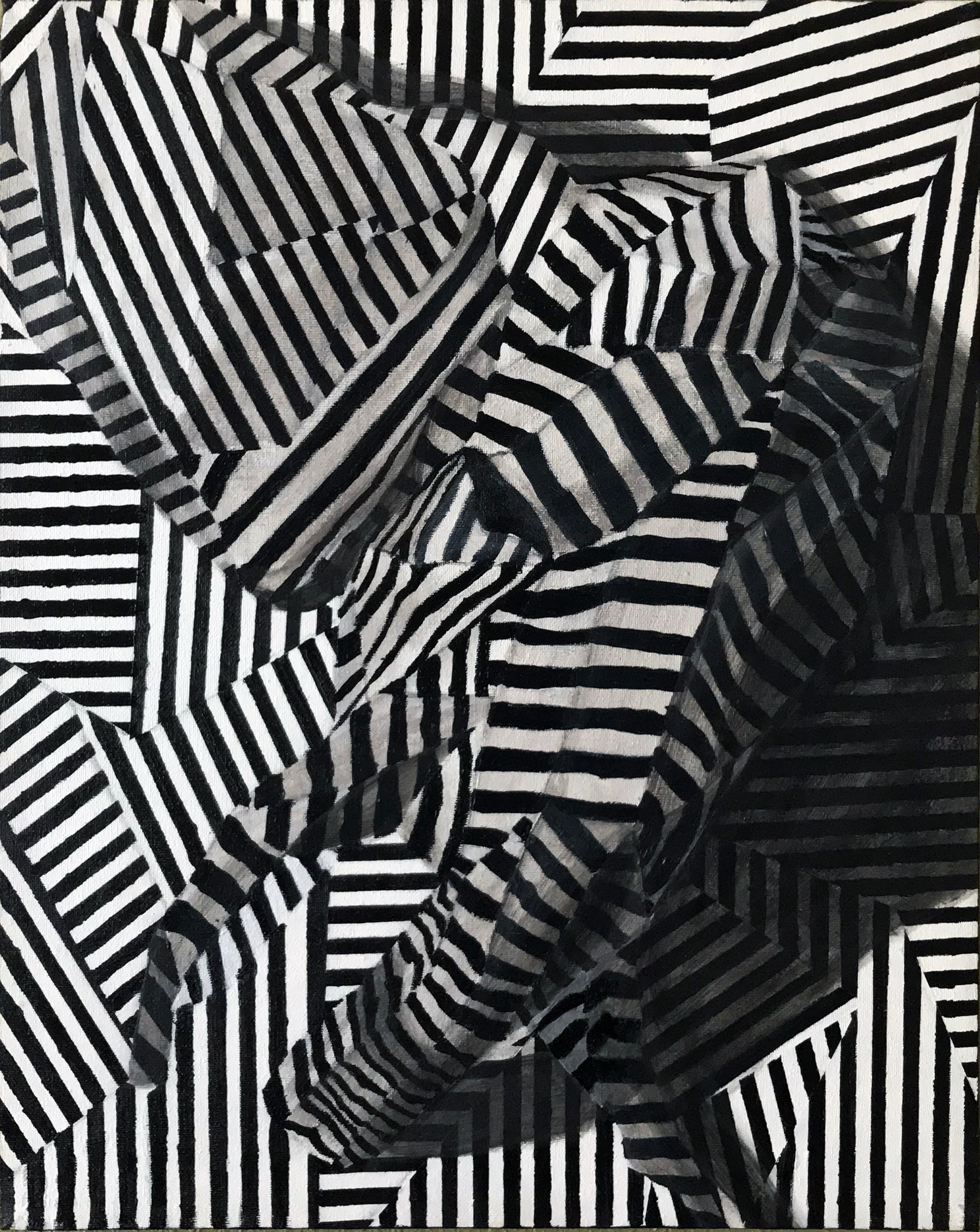 Psychedelic Art Black And White Animals