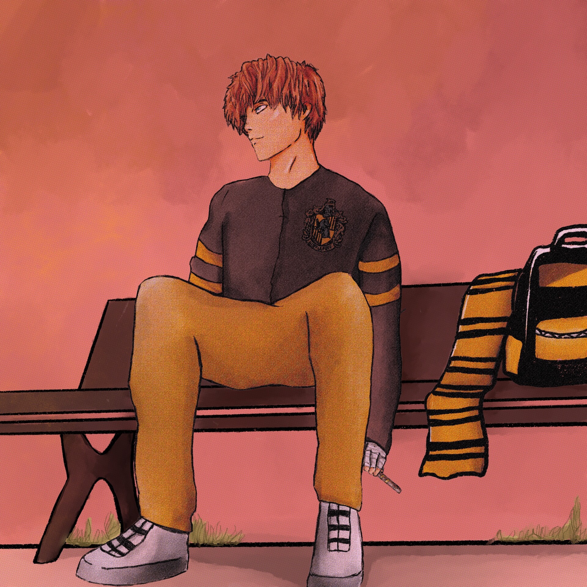 ArtStation - Hufflepuff character