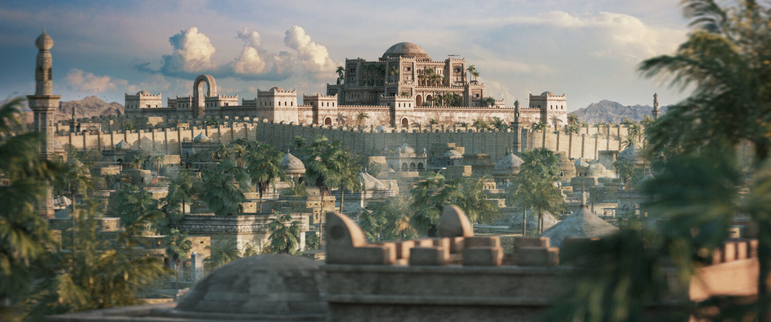 ArtStation - 3D Ancient City Establishing Shot