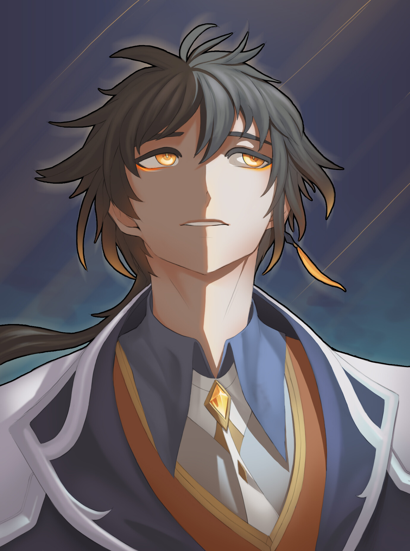 ArtStation - Zhongli - Genshin Impact (Fan Art)