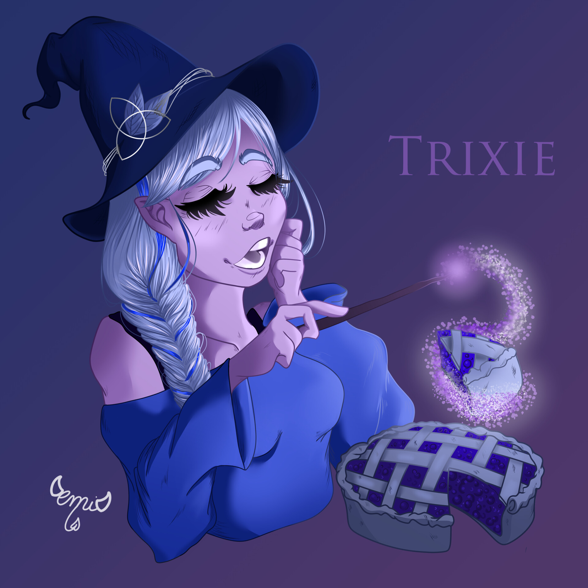 ArtStation - OC Trixie îllustration