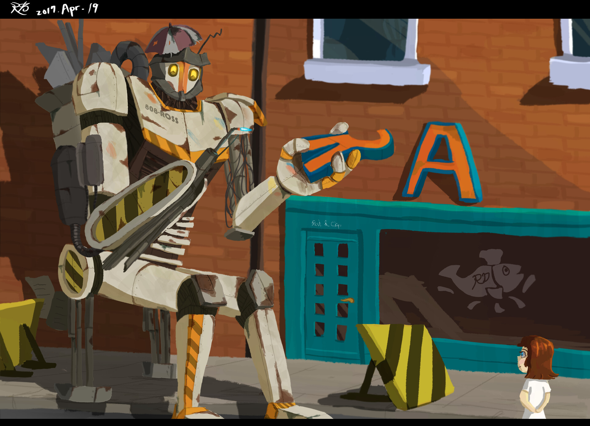 ArtStation - Builder robot