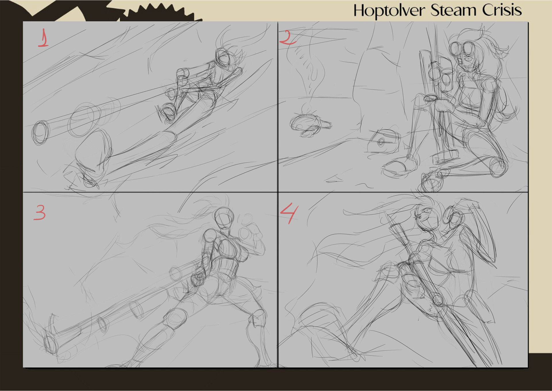 MayckLover - Clara Walter Little - Hoptolver Steam Crisis - Concept and Ilustration